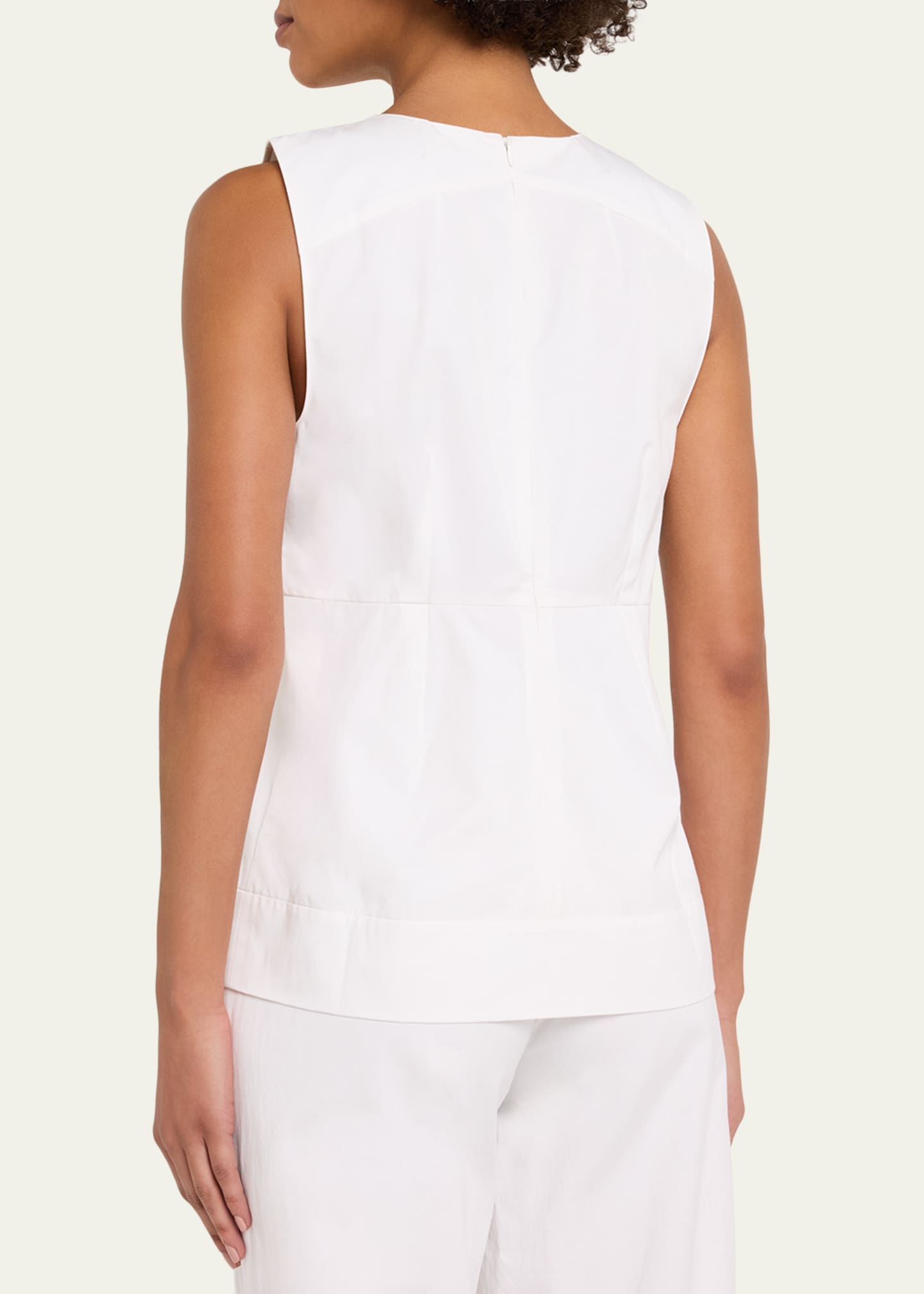 Vince Paneled Crewneck Top - Bergdorf Goodman
