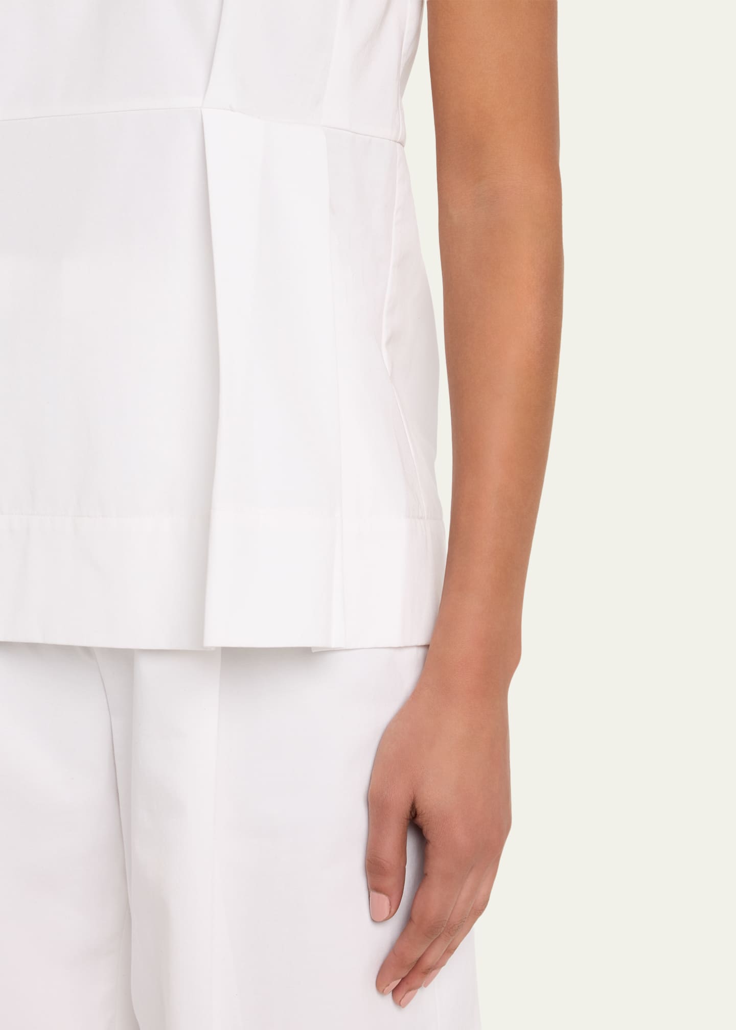 Vince Paneled Crewneck Top - Bergdorf Goodman