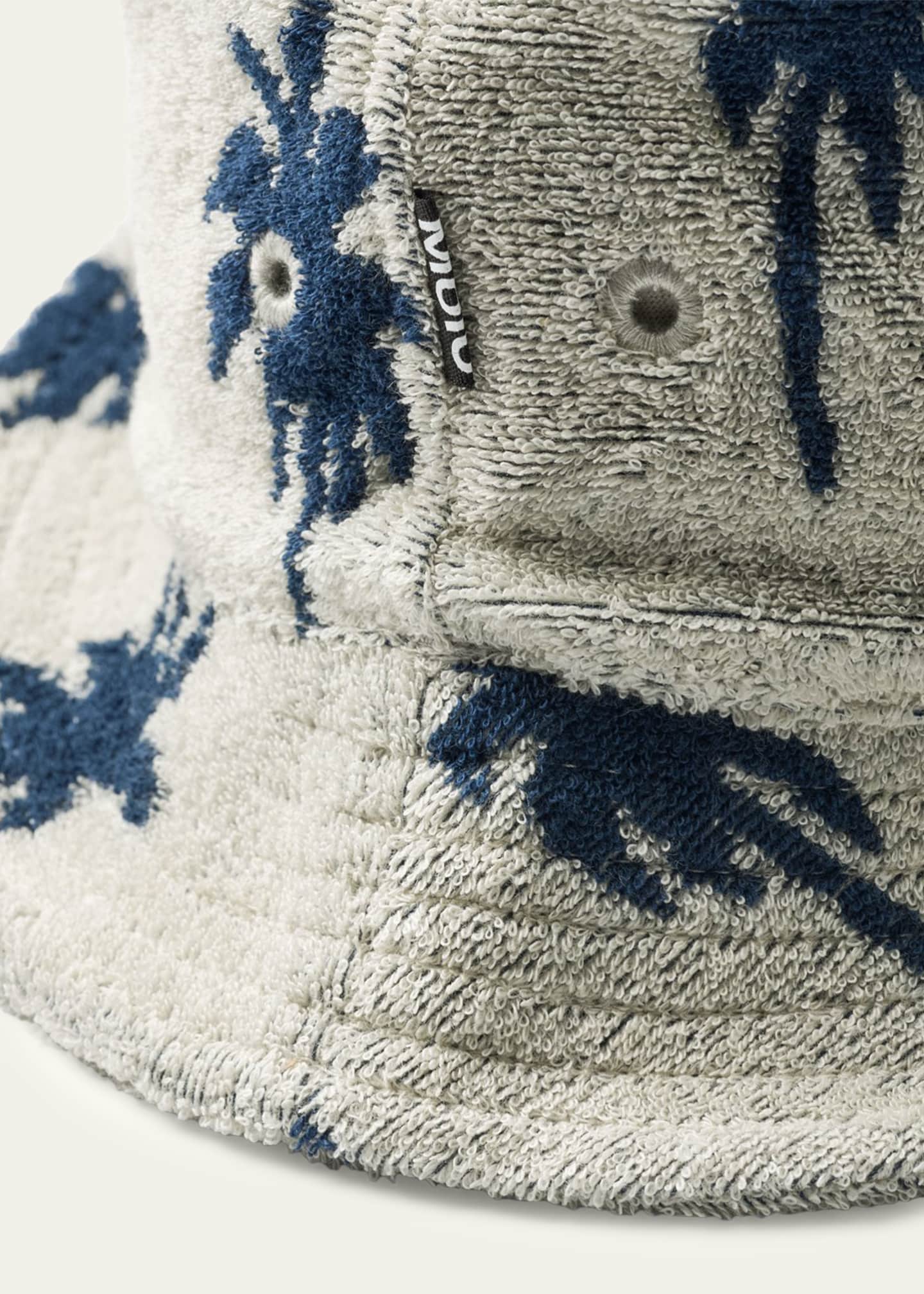 Molo Kid's Palm-Print Bucket Hat, Size 1-16 - Bergdorf Goodman