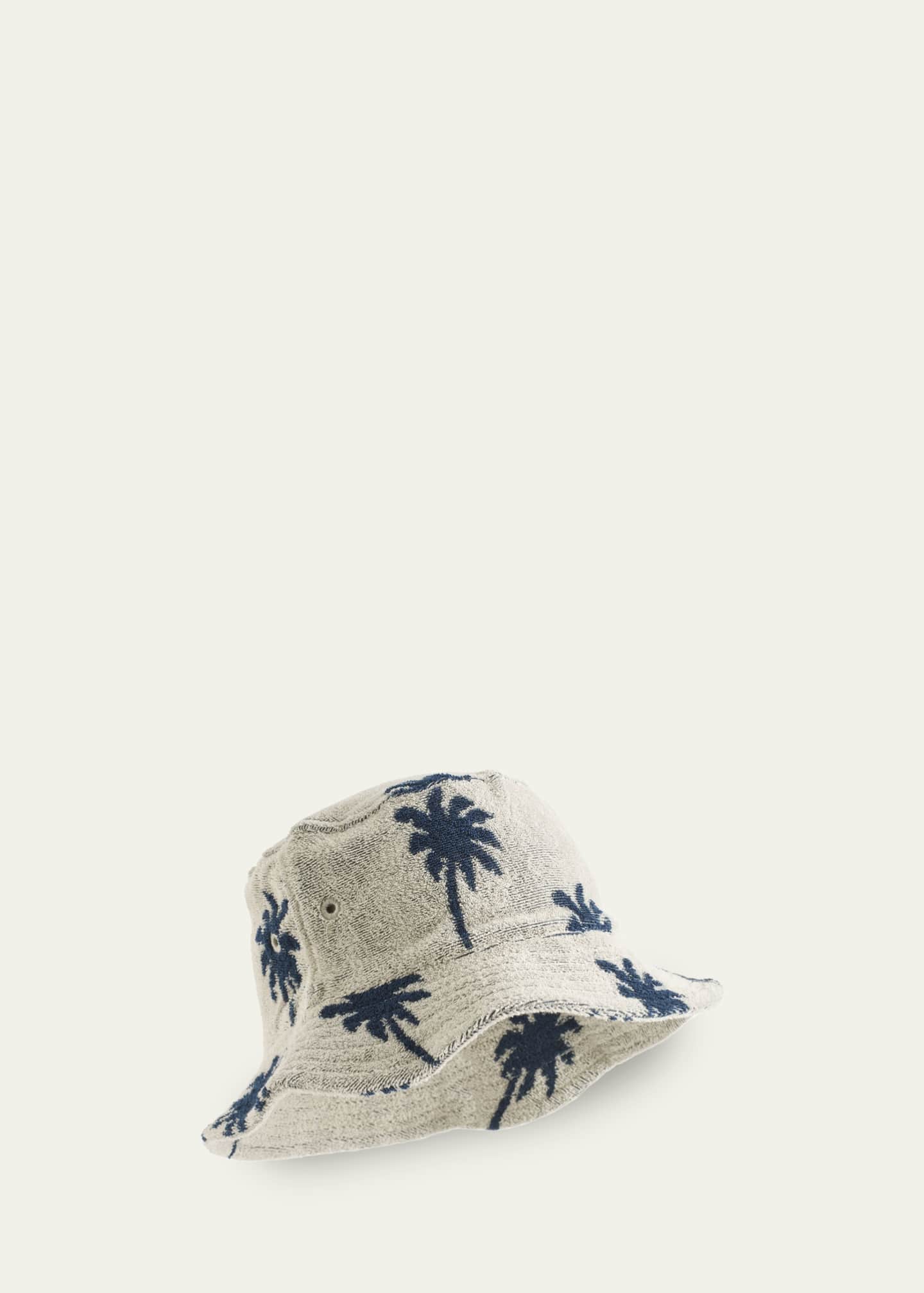 Molo Kid's Palm-Print Bucket Hat, Size 1-16 - Bergdorf Goodman
