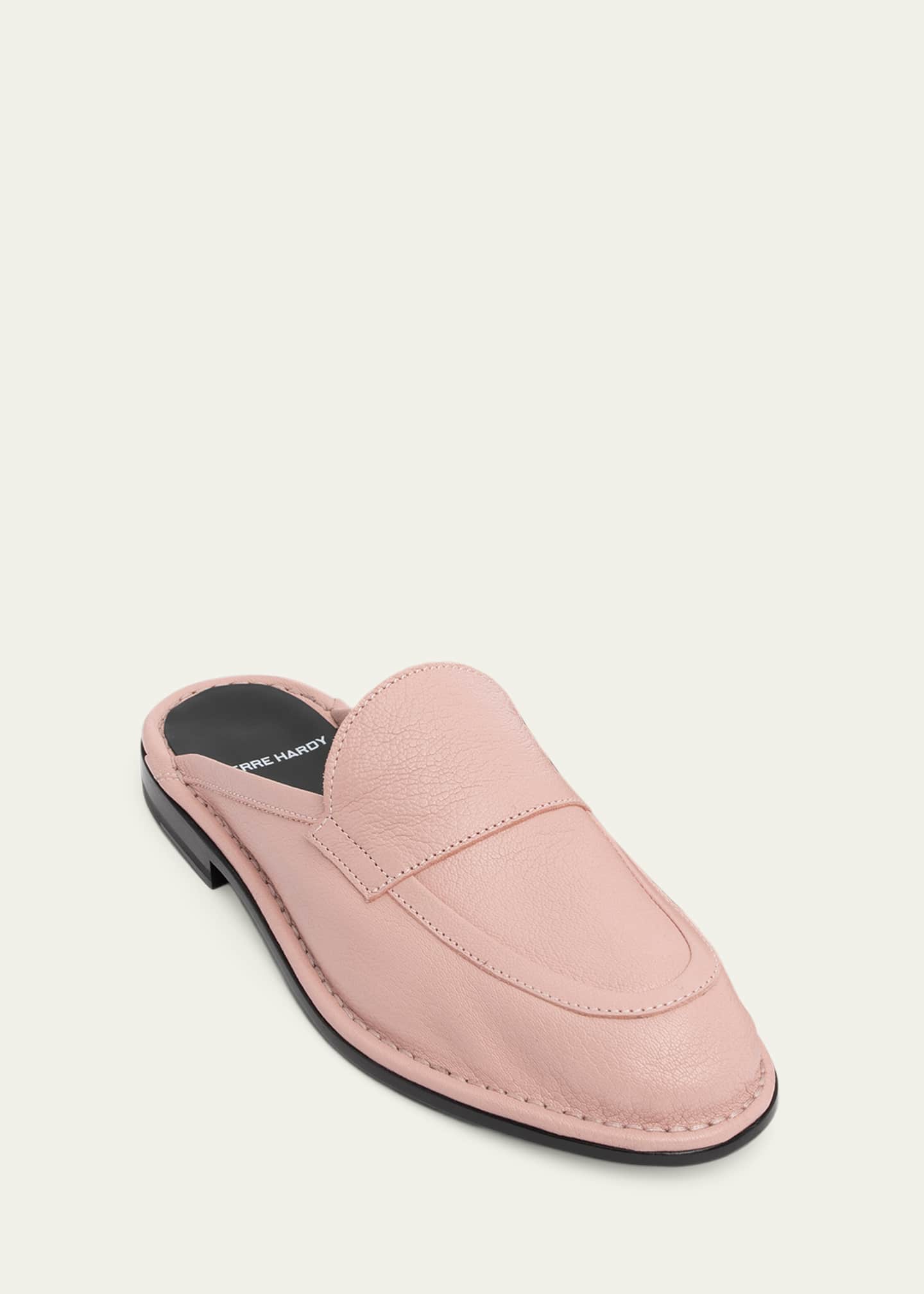 Pierre Hardy Noto Leather Loafer Mules - Bergdorf Goodman
