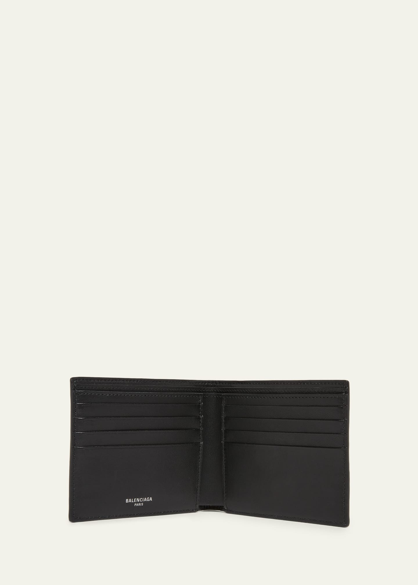 Balenciaga Men's Mail Artwork Cash Square Bifold Wallet - Bergdorf Goodman