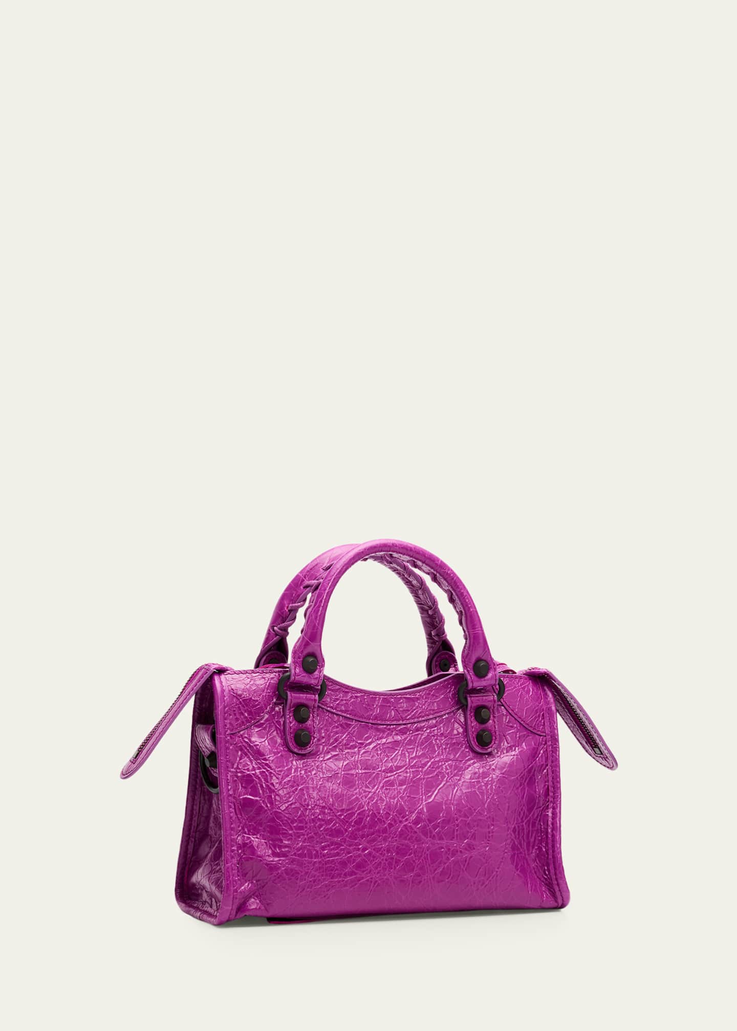 Balenciaga Le City Mini Leather Top-Handle Bag - Bergdorf Goodman