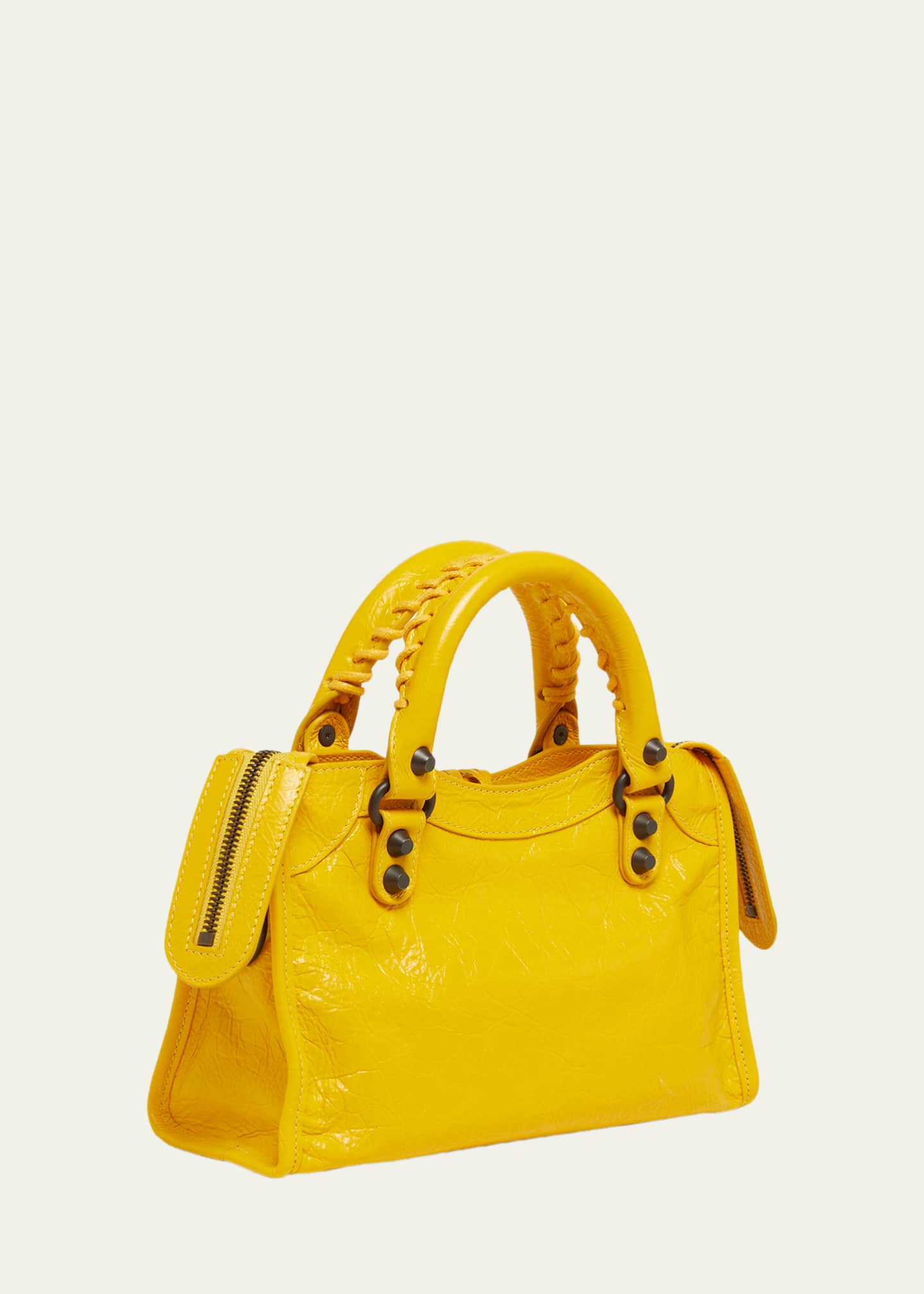 Balenciaga Le City Mini Leather Top-Handle Bag - Bergdorf Goodman