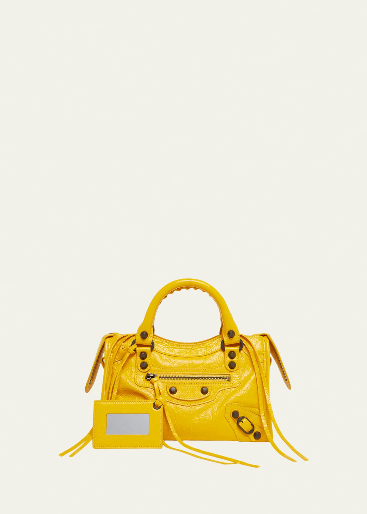 Balenciaga Le City Mini Leather Top-Handle Bag - Bergdorf Goodman