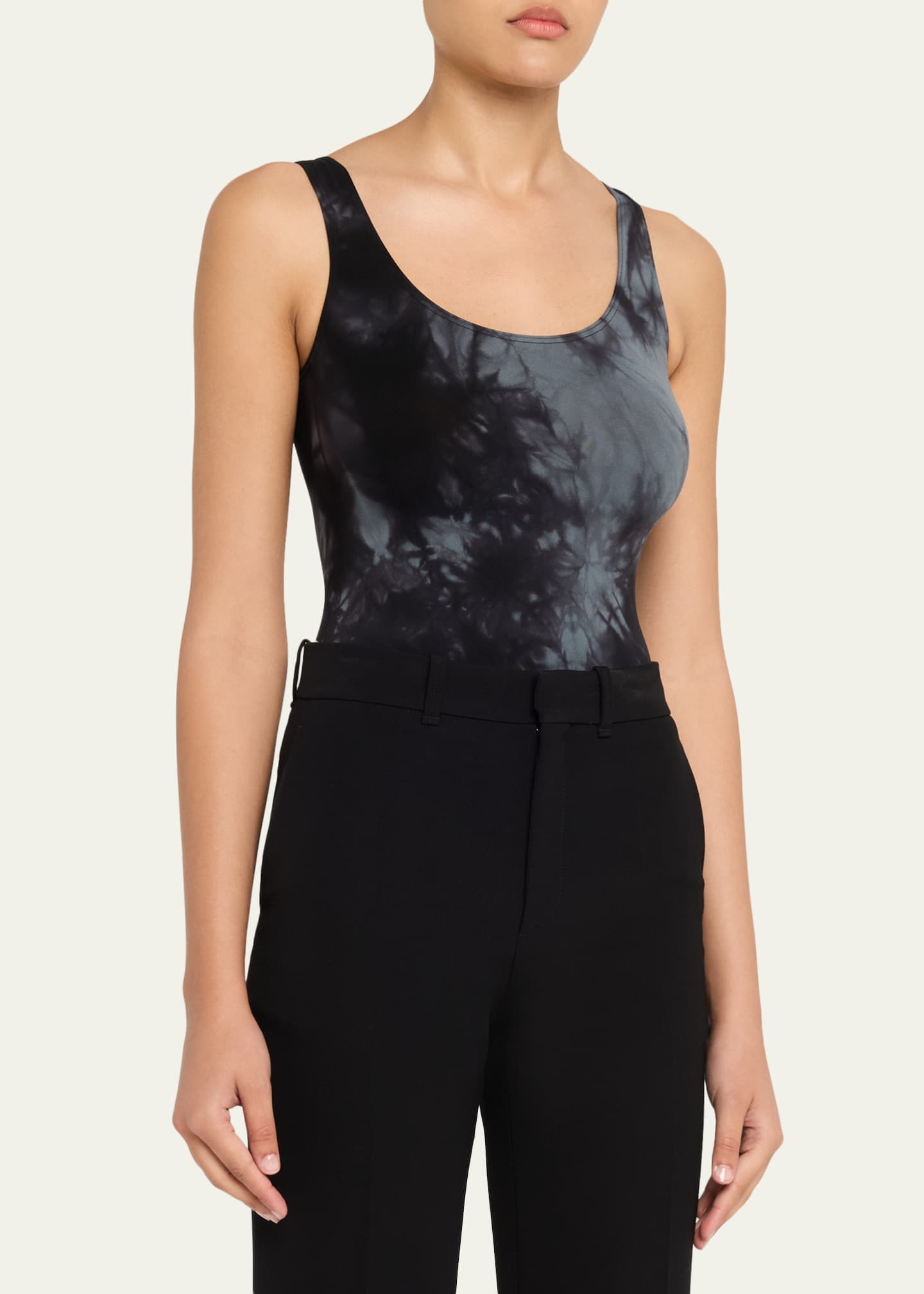 Wolford Ink Fatal Tie-Dye String Bodysuit - Bergdorf Goodman