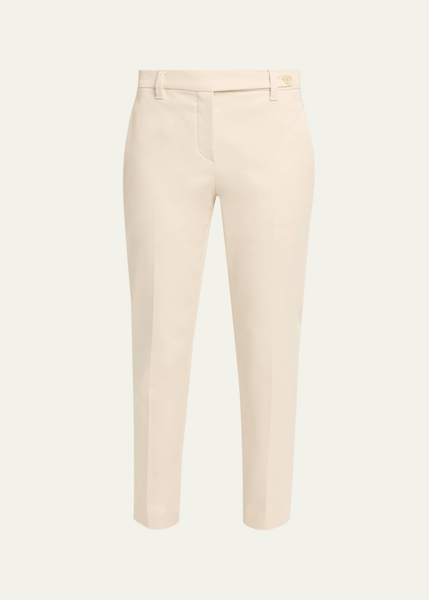 Brunello Cucinelli Slim-Leg Cotton Pants - Bergdorf Goodman