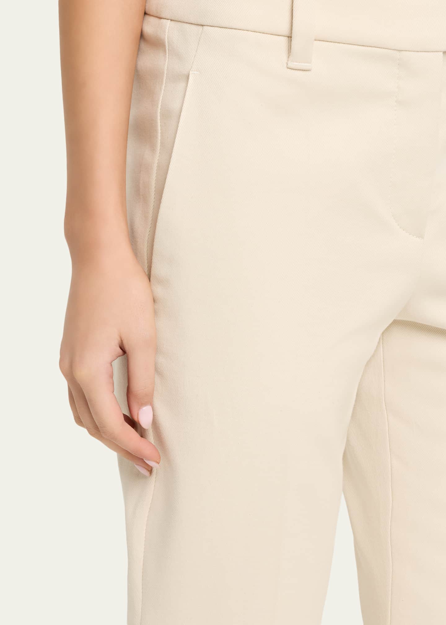 Brunello Cucinelli Slim-Leg Cotton Pants - Bergdorf Goodman