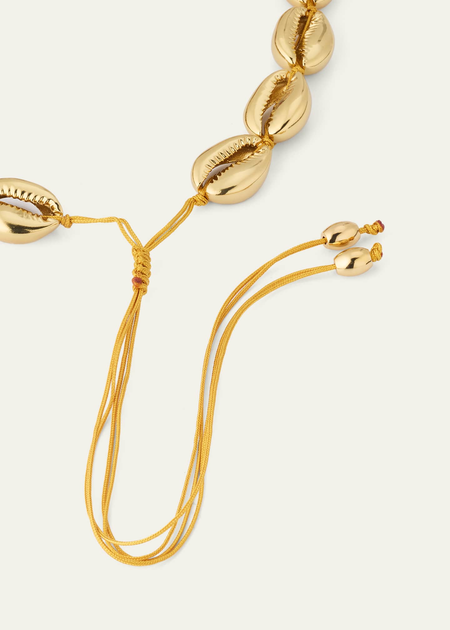 TOHUM Design Concha Large Puka Necklace, Yellow - Bergdorf Goodman