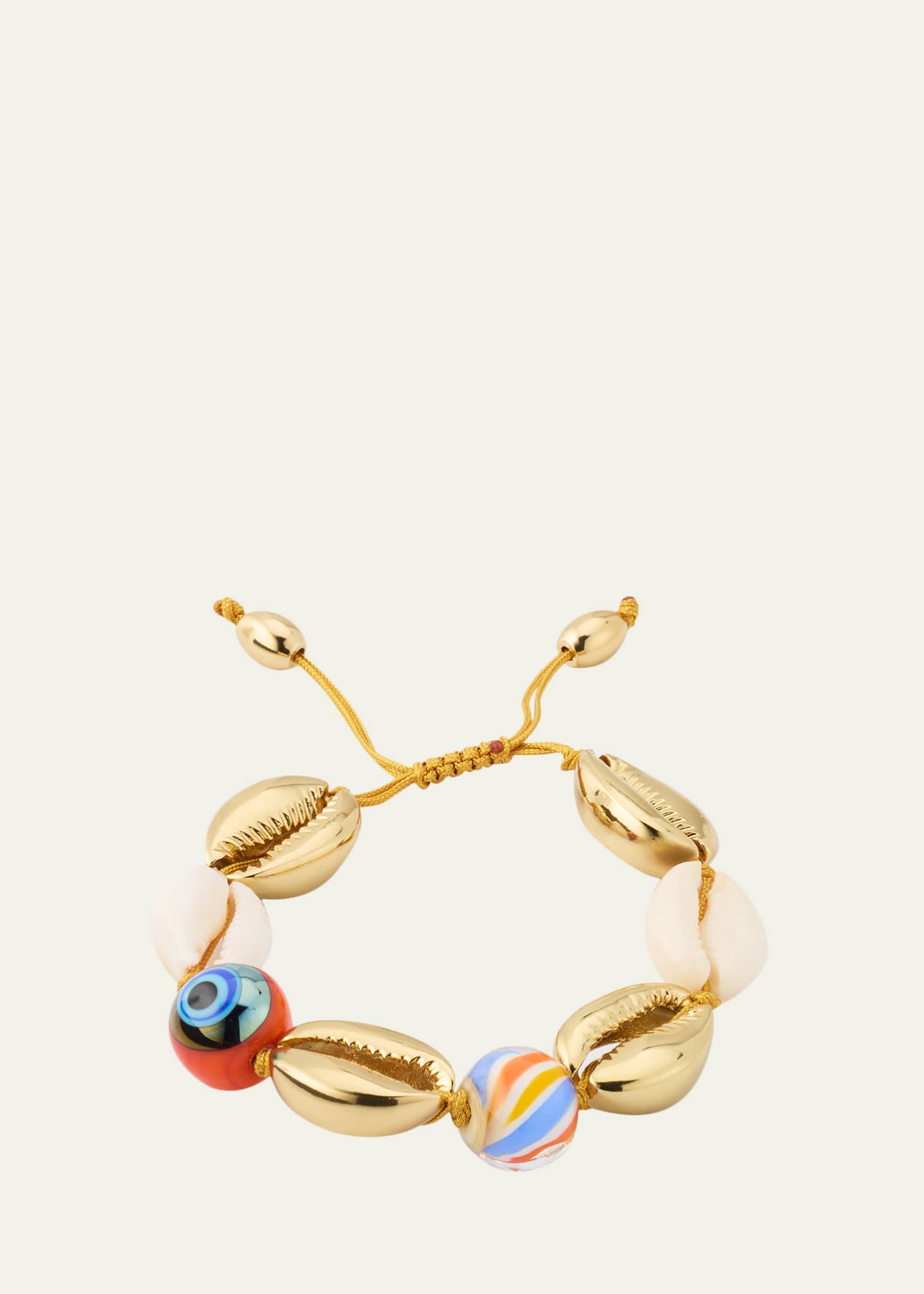 TOHUM Design Concha Large Puka Bracelet, Yellow - Bergdorf Goodman