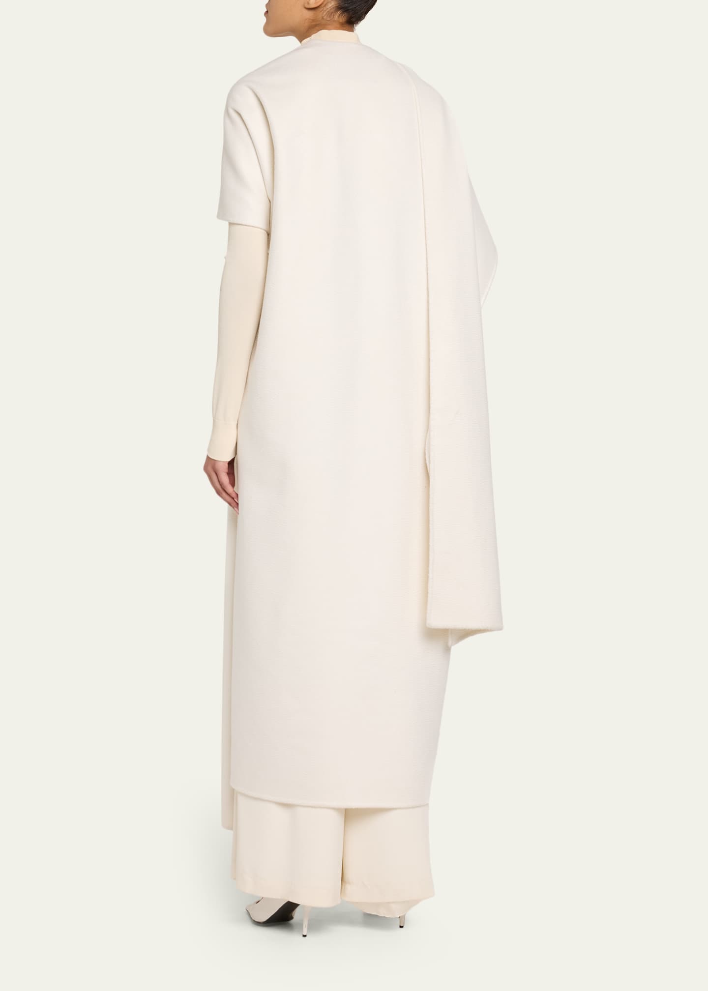 Balenciaga Cashmere Scarf Coat - Bergdorf Goodman