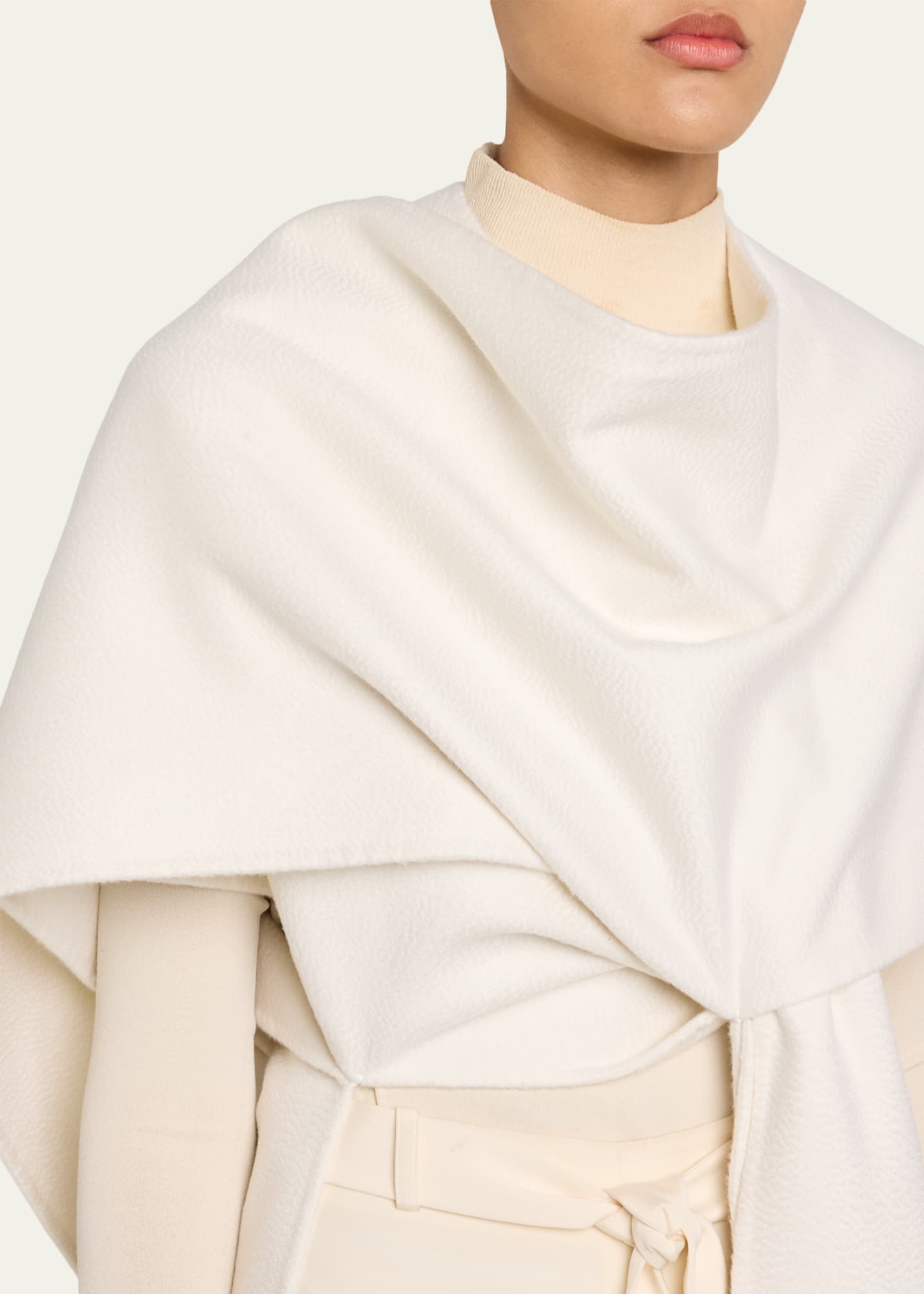 Balenciaga Cashmere Scarf Coat - Bergdorf Goodman