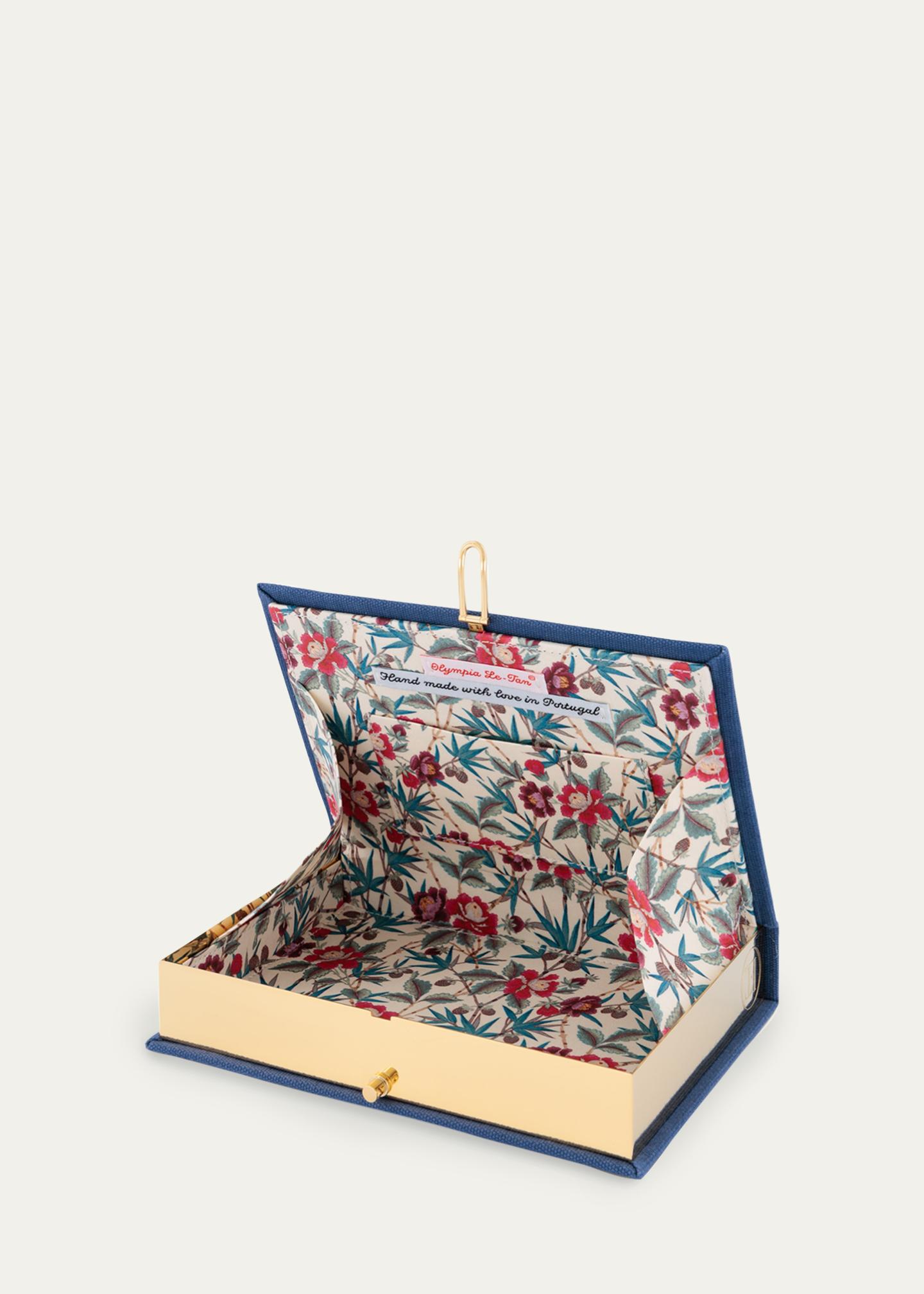 Olympia Le-Tan Museum Claude Monet Book Clutch Bag - Bergdorf Goodman