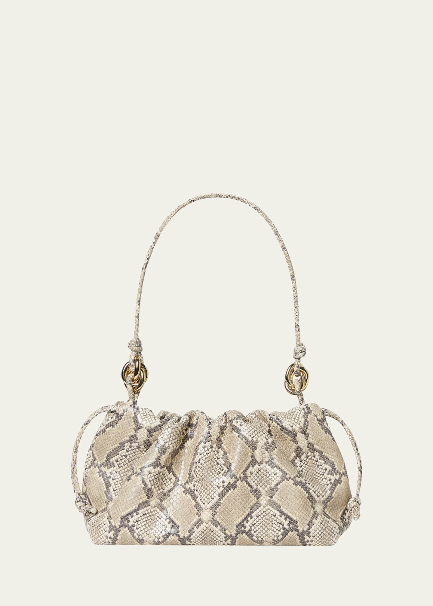 Loeffler Randall Kiri Snakeskin Shoulder Bag - Bergdorf Goodman