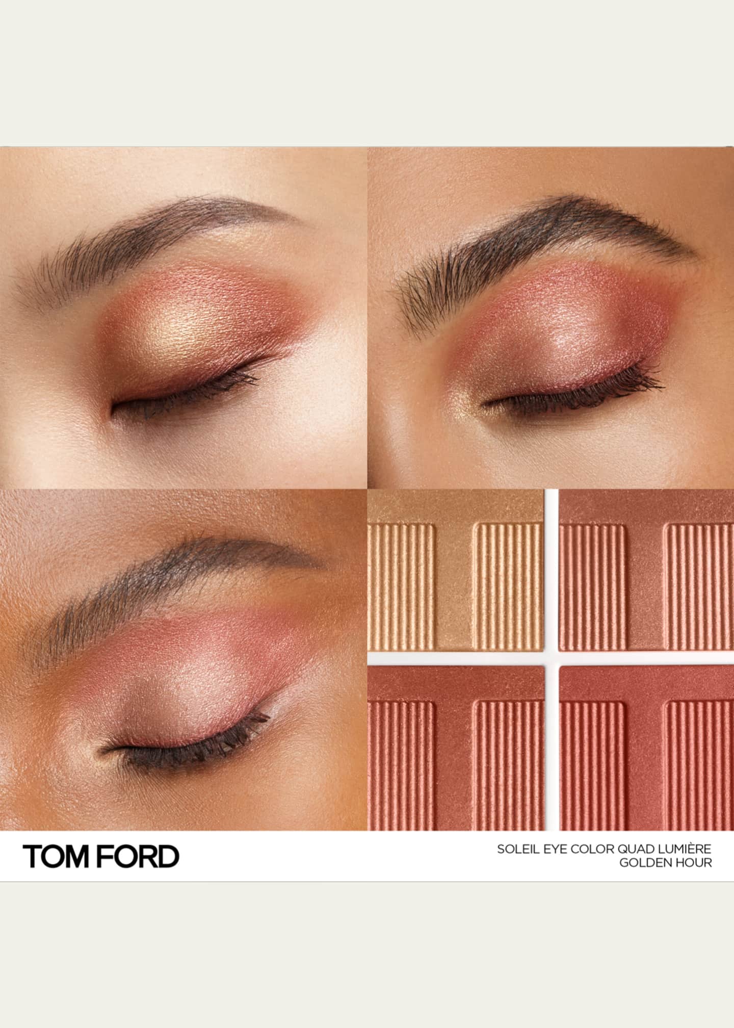 TOM FORD Soleil Eye Color Quad Lumiere Eyeshadow - Golden Hour ...