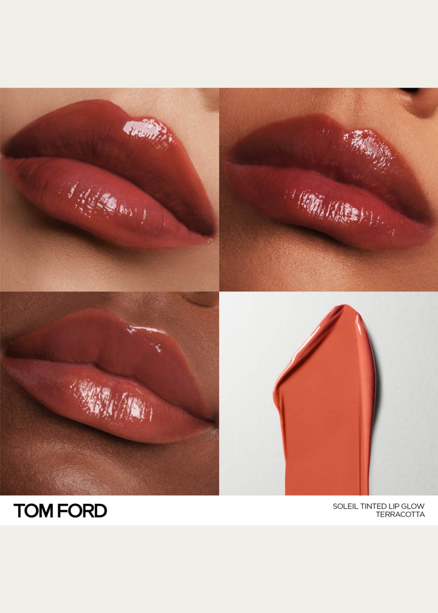 TOM FORD Soleil Tinted Glow Lip Gloss - Terracotta - Bergdorf Goodman