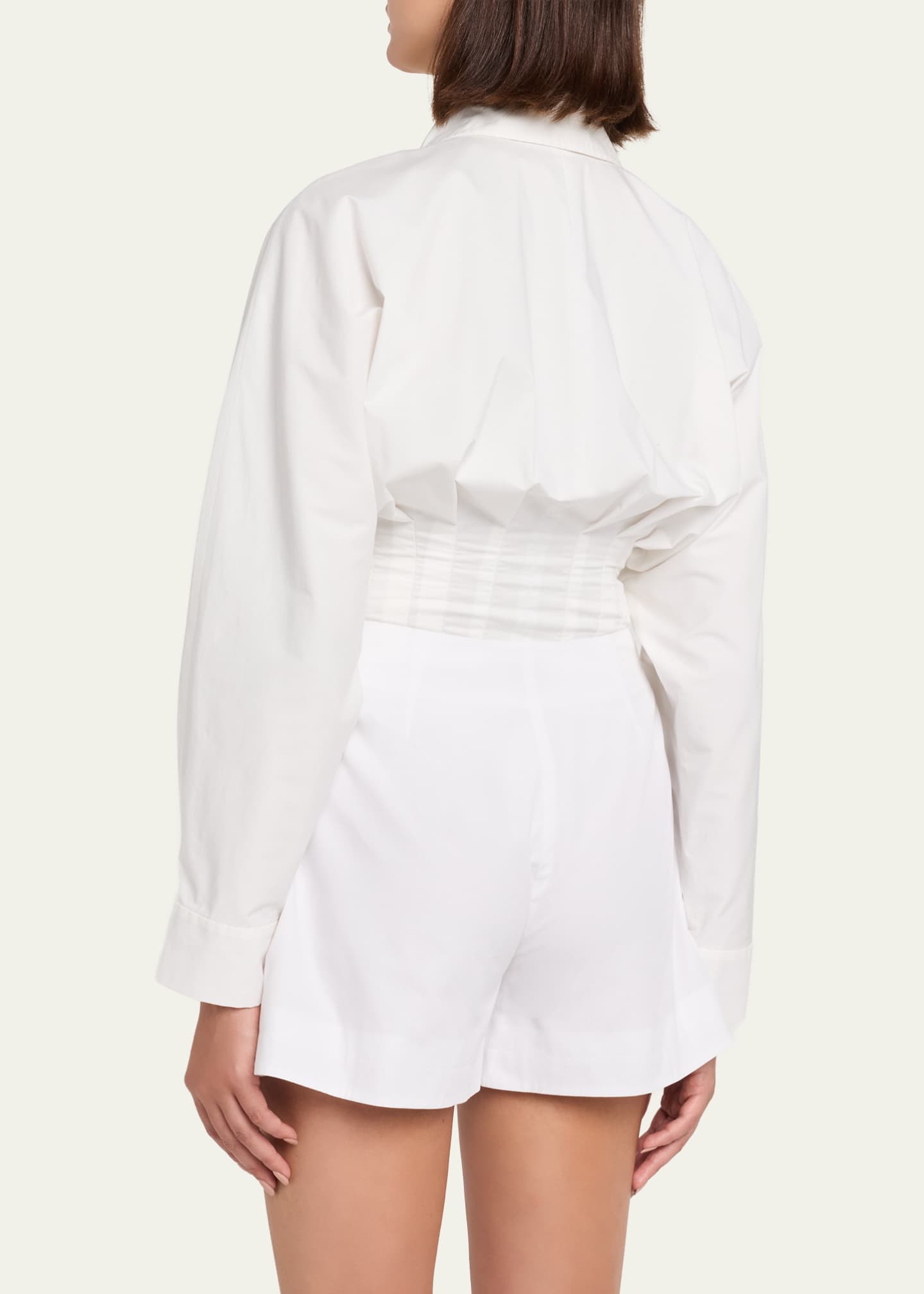 SIMKHAI Cleriys Dolman-Sleeve Bodysuit - Bergdorf Goodman