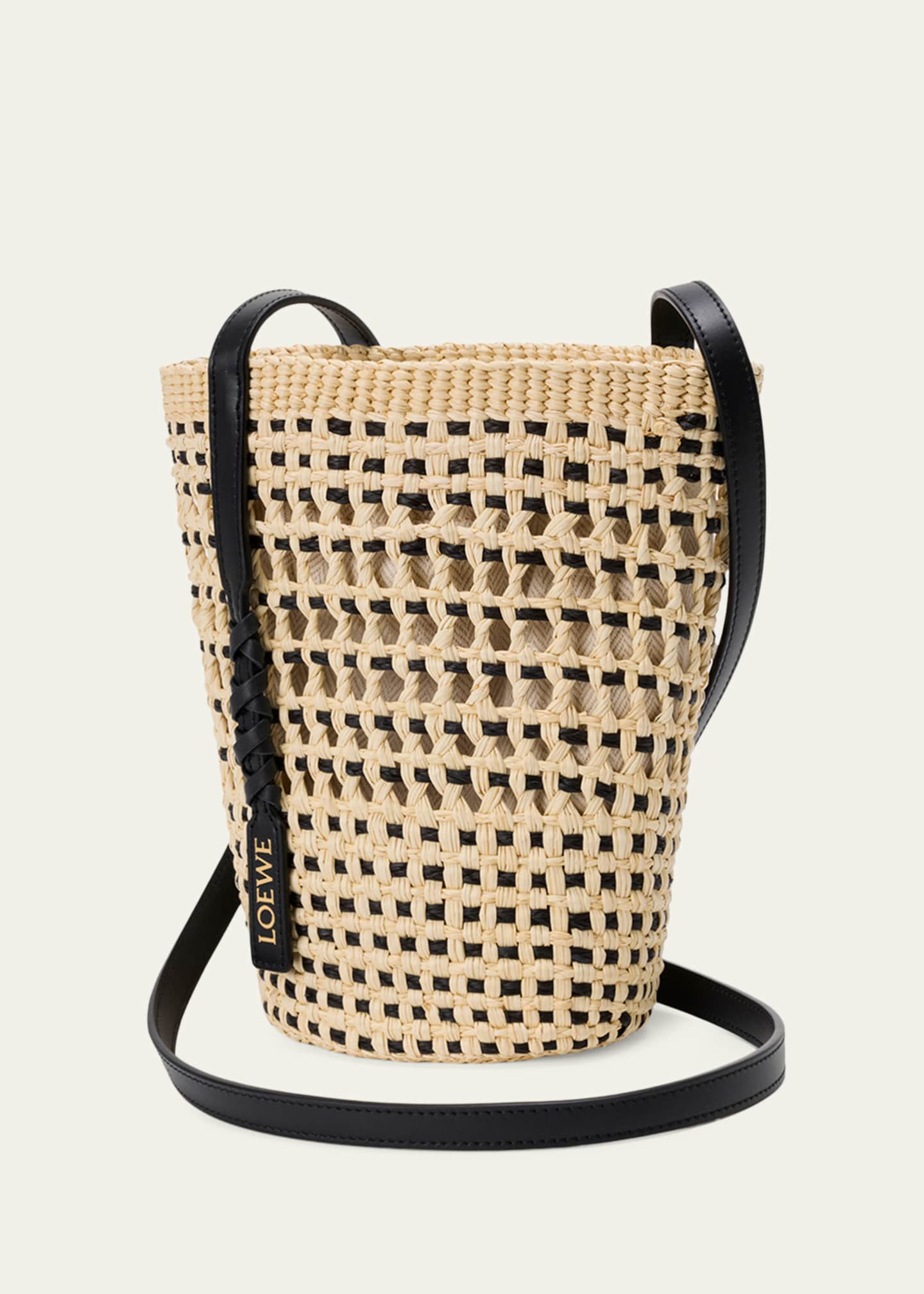 Loewe x Paula's Ibiza Braid Woven Palm Leaf Crossbody Bag - Bergdorf ...