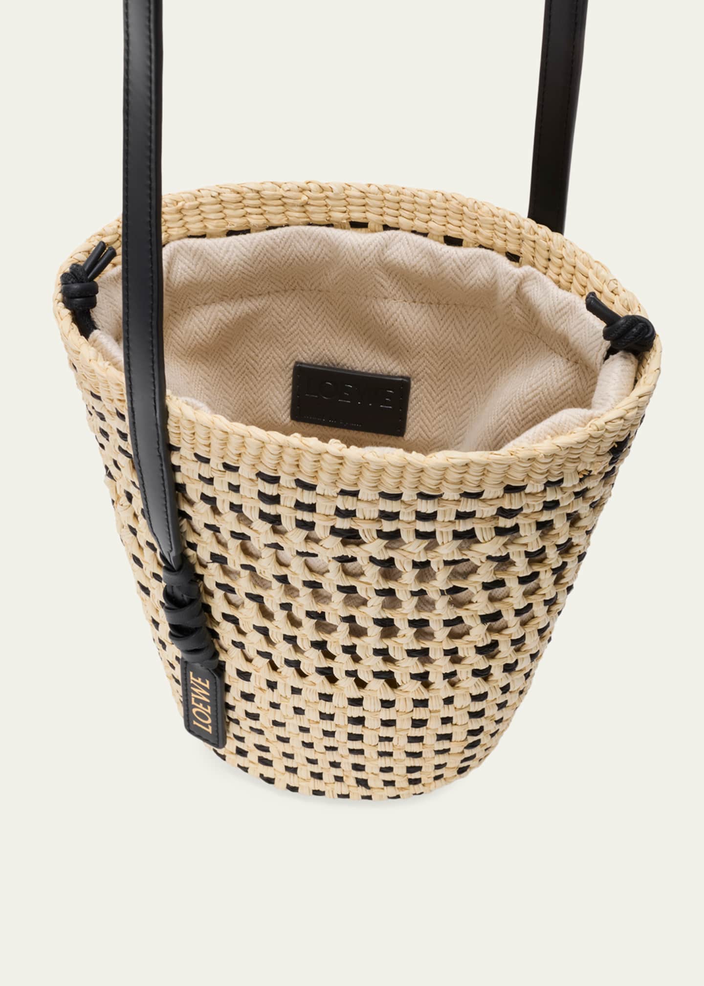 Loewe x Paula's Ibiza Braid Woven Palm Leaf Crossbody Bag - Bergdorf ...