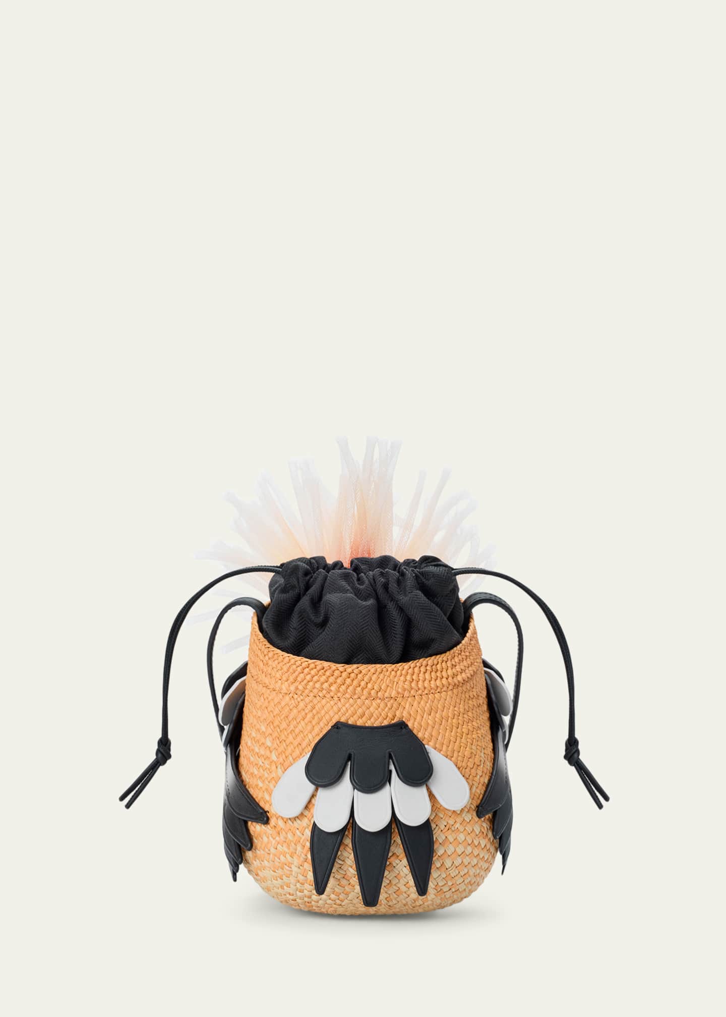 Loewe x Paula's Ibiza Woven Bird Crossbody Bag - Bergdorf Goodman