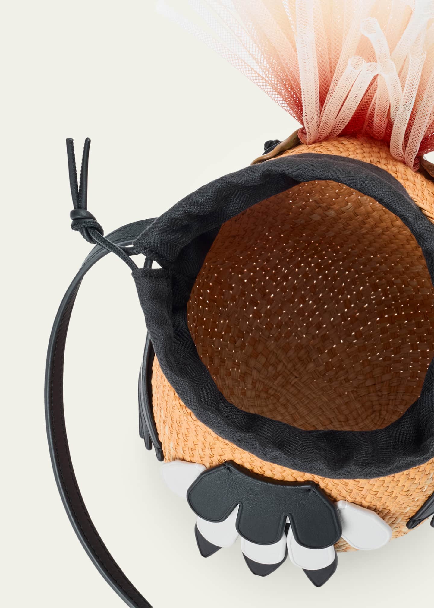 Loewe x Paula's Ibiza Woven Bird Crossbody Bag - Bergdorf Goodman