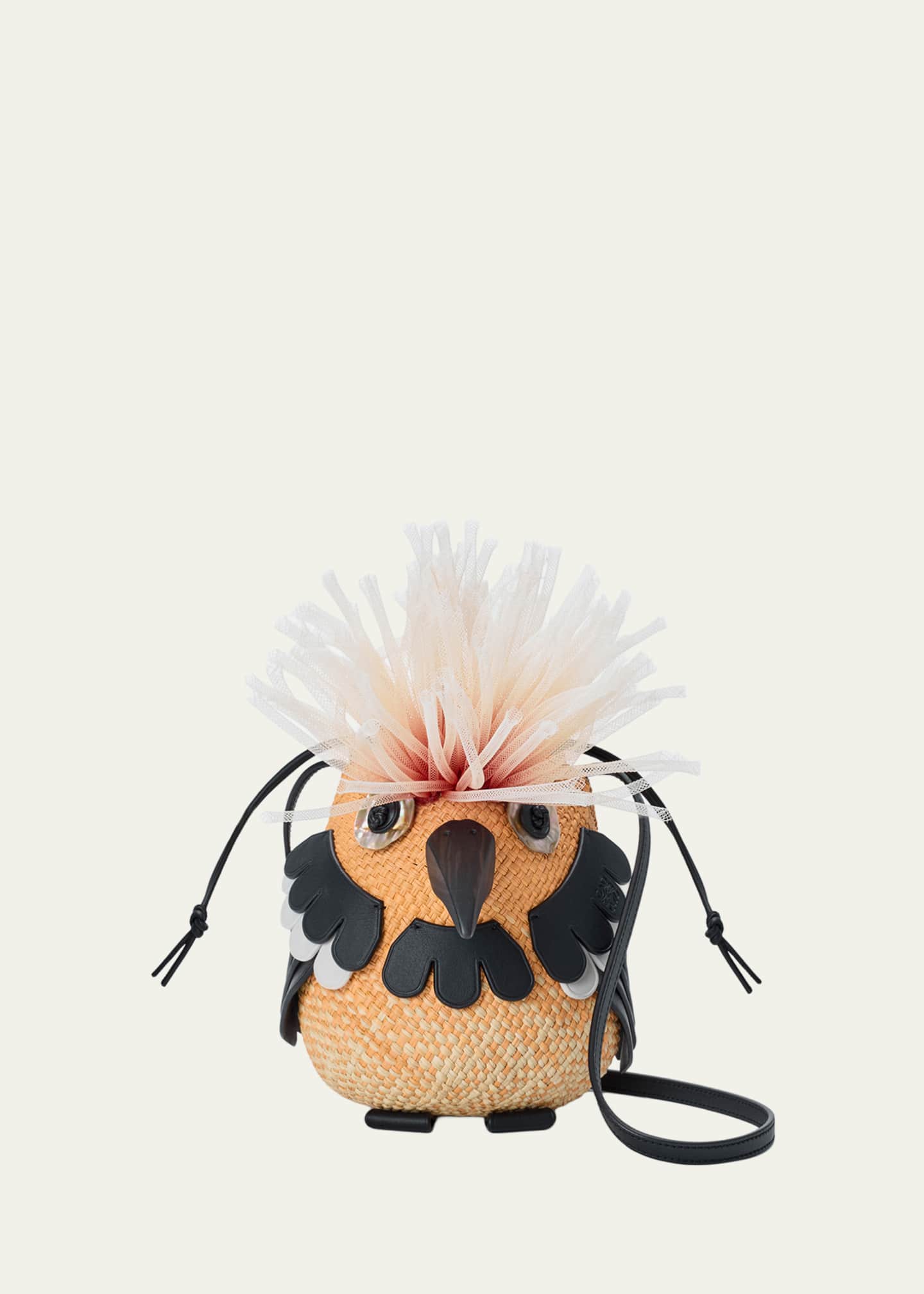 Loewe x Paula's Ibiza Woven Bird Crossbody Bag - Bergdorf Goodman