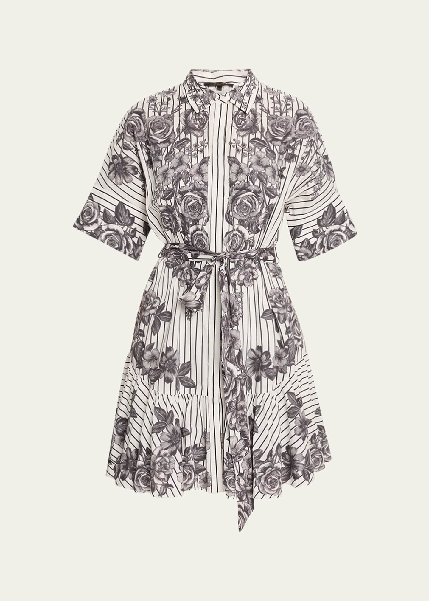 Kobi Halperin Hayden Belted Mini Dress - Bergdorf Goodman