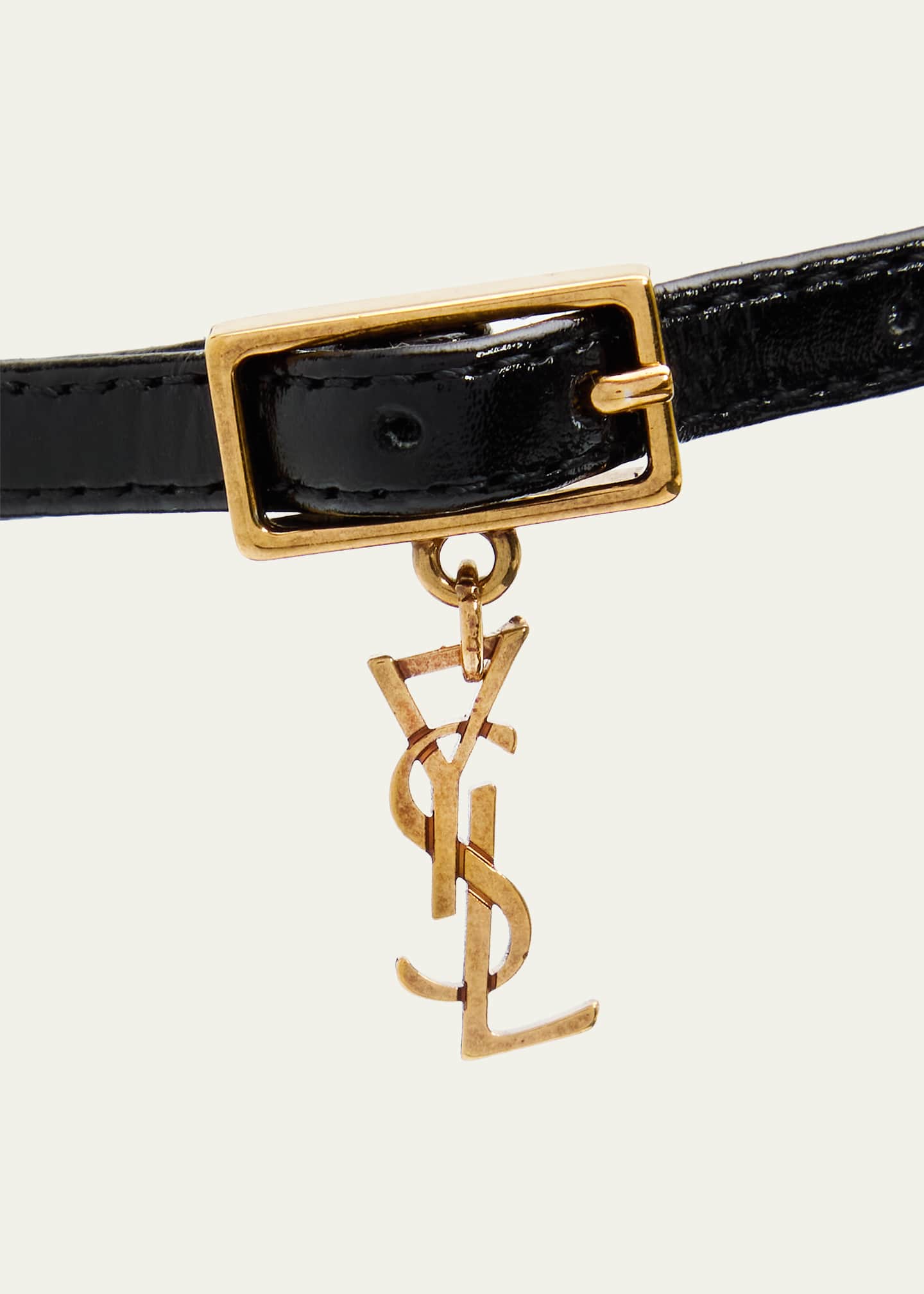 Saint Laurent 85mm BB Splendor Leather Platform Sandals - Bergdorf Goodman