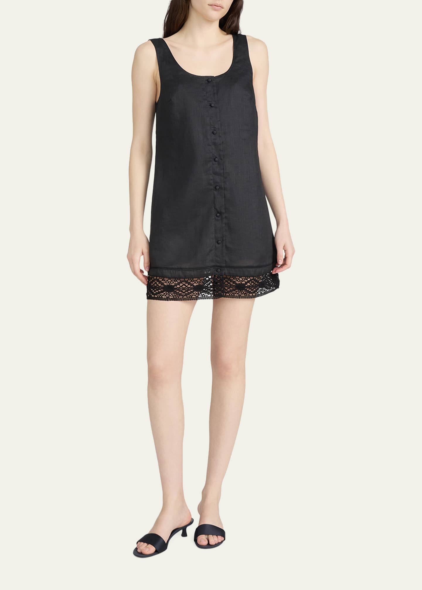 FRAME The Heirloom Mini Dress - Bergdorf Goodman