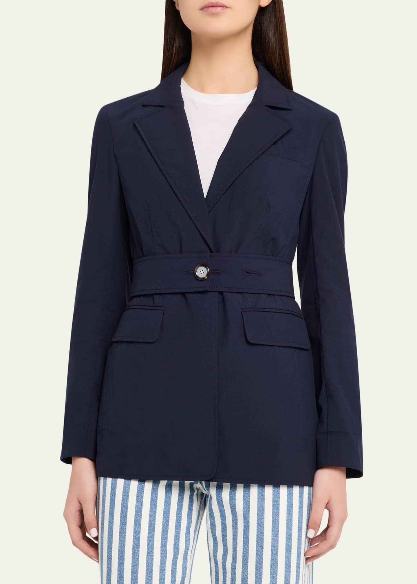 Veronica Beard Howard Belted Jacket - Bergdorf Goodman