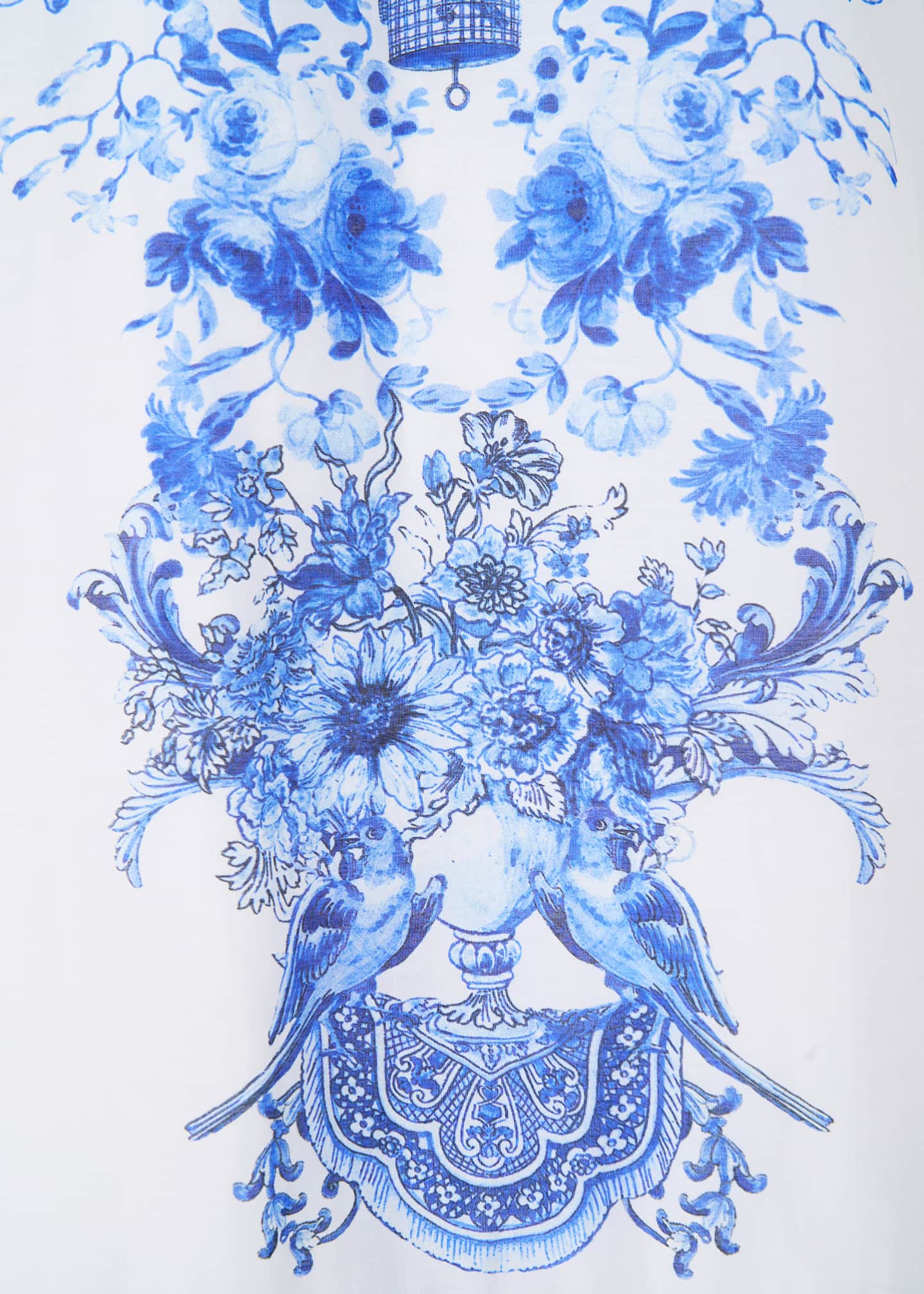 Camilla Ceramic Panoramic A-Line Gathered Mini Dress - Bergdorf Goodman
