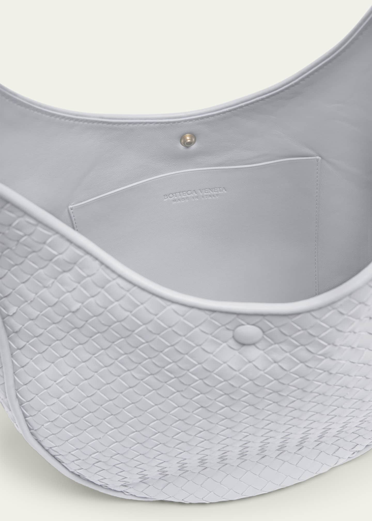 Bottega Veneta Ovetto Oval Leather Shoulder Bag - Bergdorf Goodman