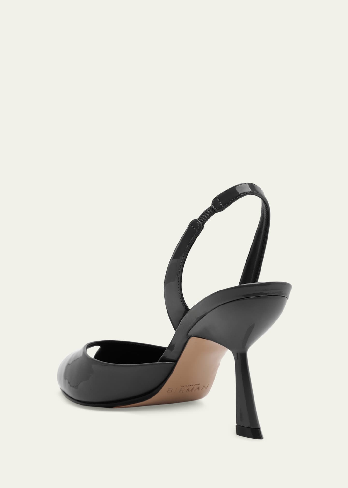 Alexandre Birman 85mm Miranda Patent Leather Peep-Toe Pumps - Bergdorf ...