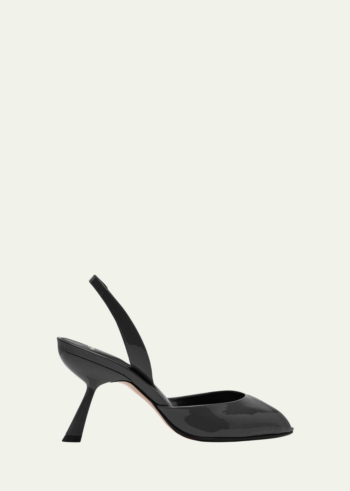 Alexandre Birman 85mm Miranda Patent Leather Peep-Toe Pumps - Bergdorf ...