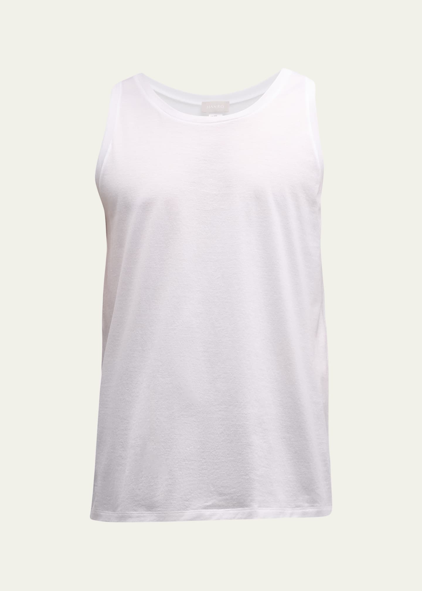 Hanro Men's Cotton Tank Top - Bergdorf Goodman