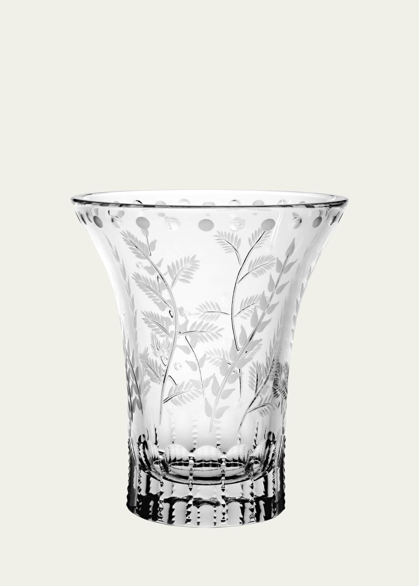 William Yeoward Crystal Fern Tulip Vase - Bergdorf Goodman