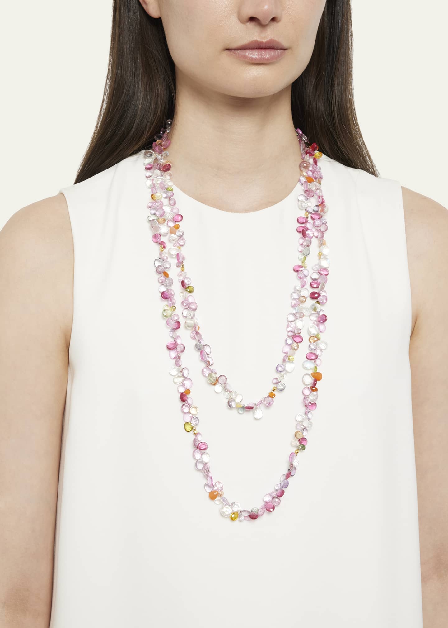 Meredith Frederick Multicolor Briolette Necklace - Bergdorf Goodman