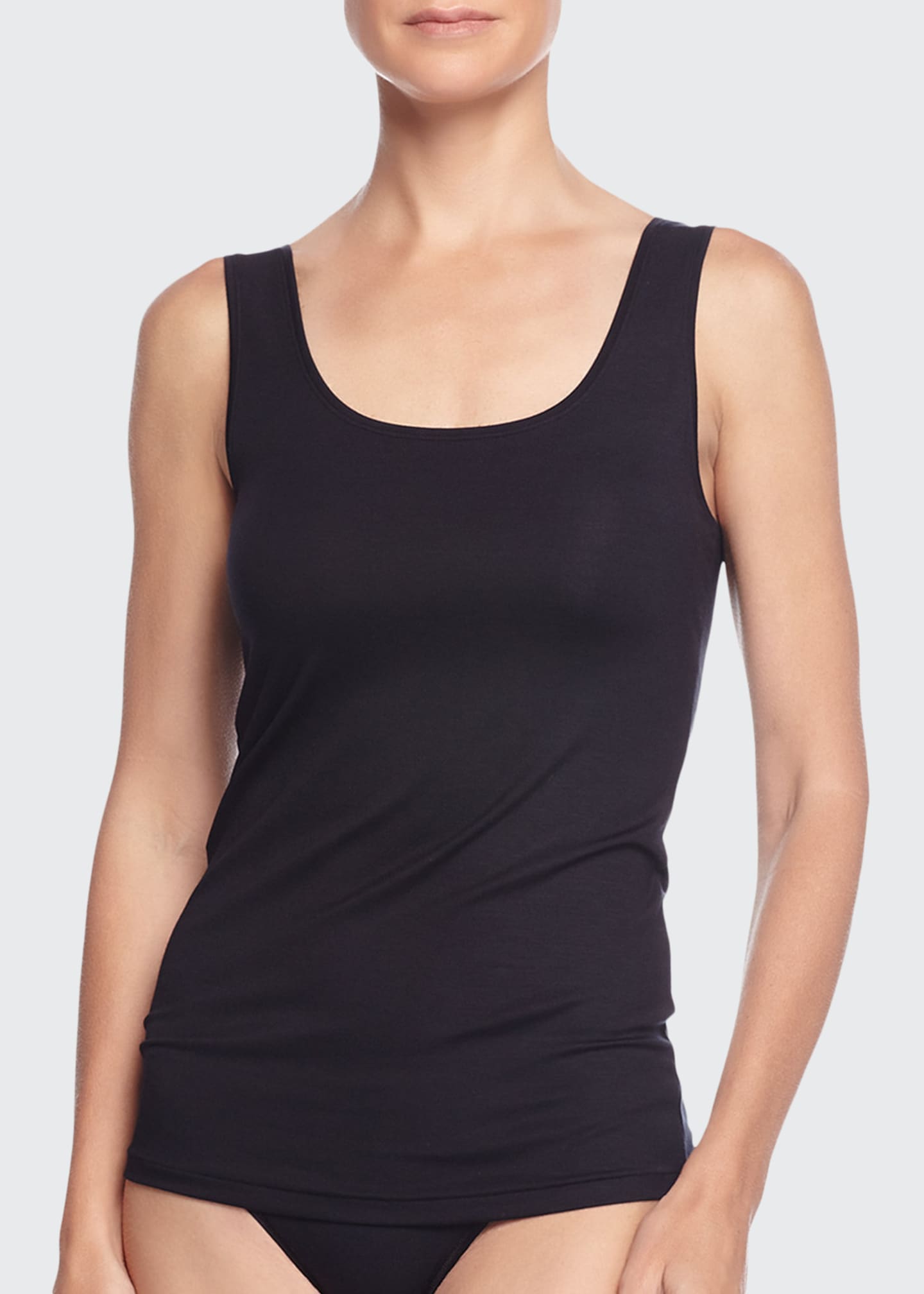 Hanro Soft Touch Knit Tank Top - Bergdorf Goodman