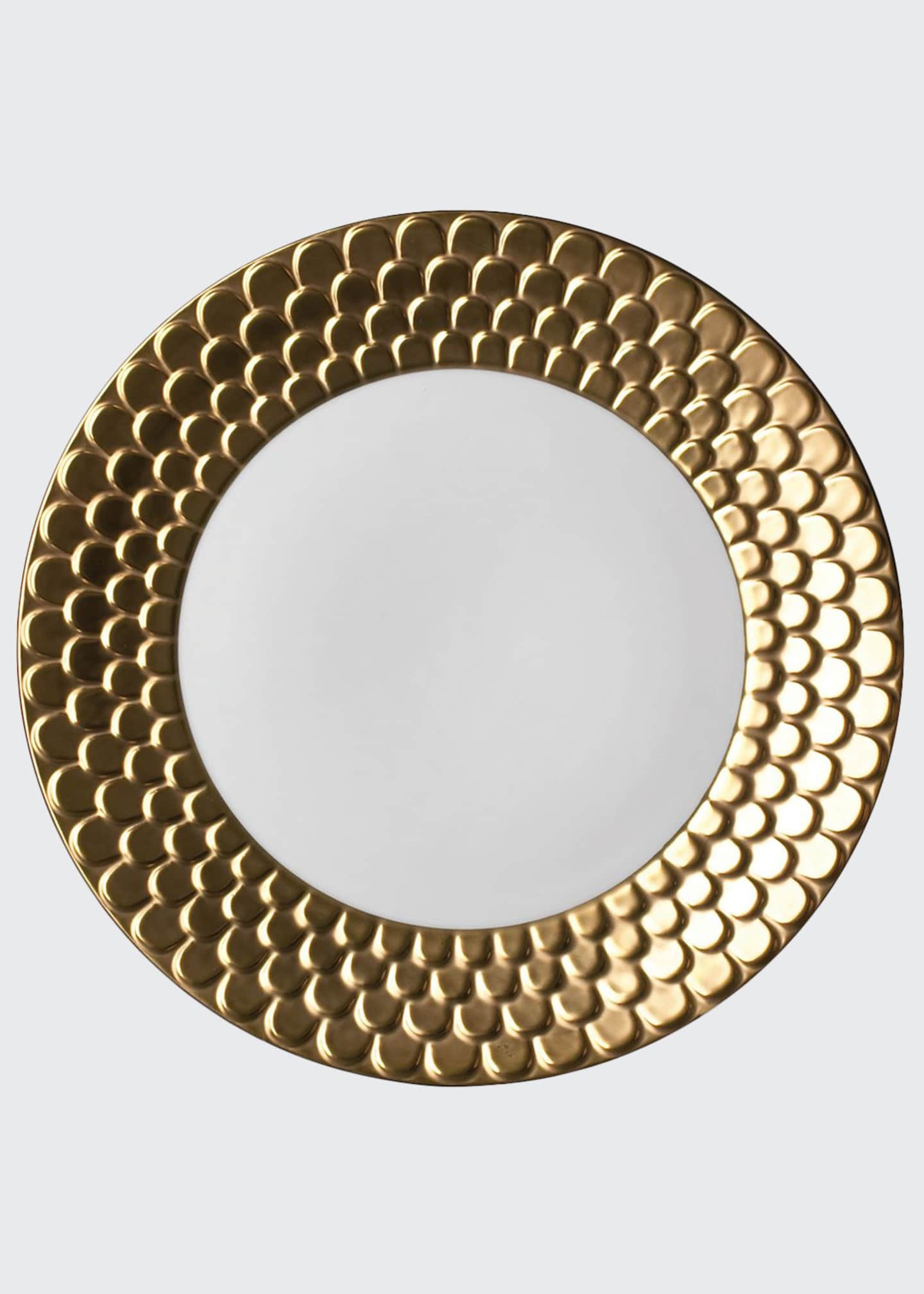 L'Objet Aegean Gold Dinner Plate - Bergdorf Goodman