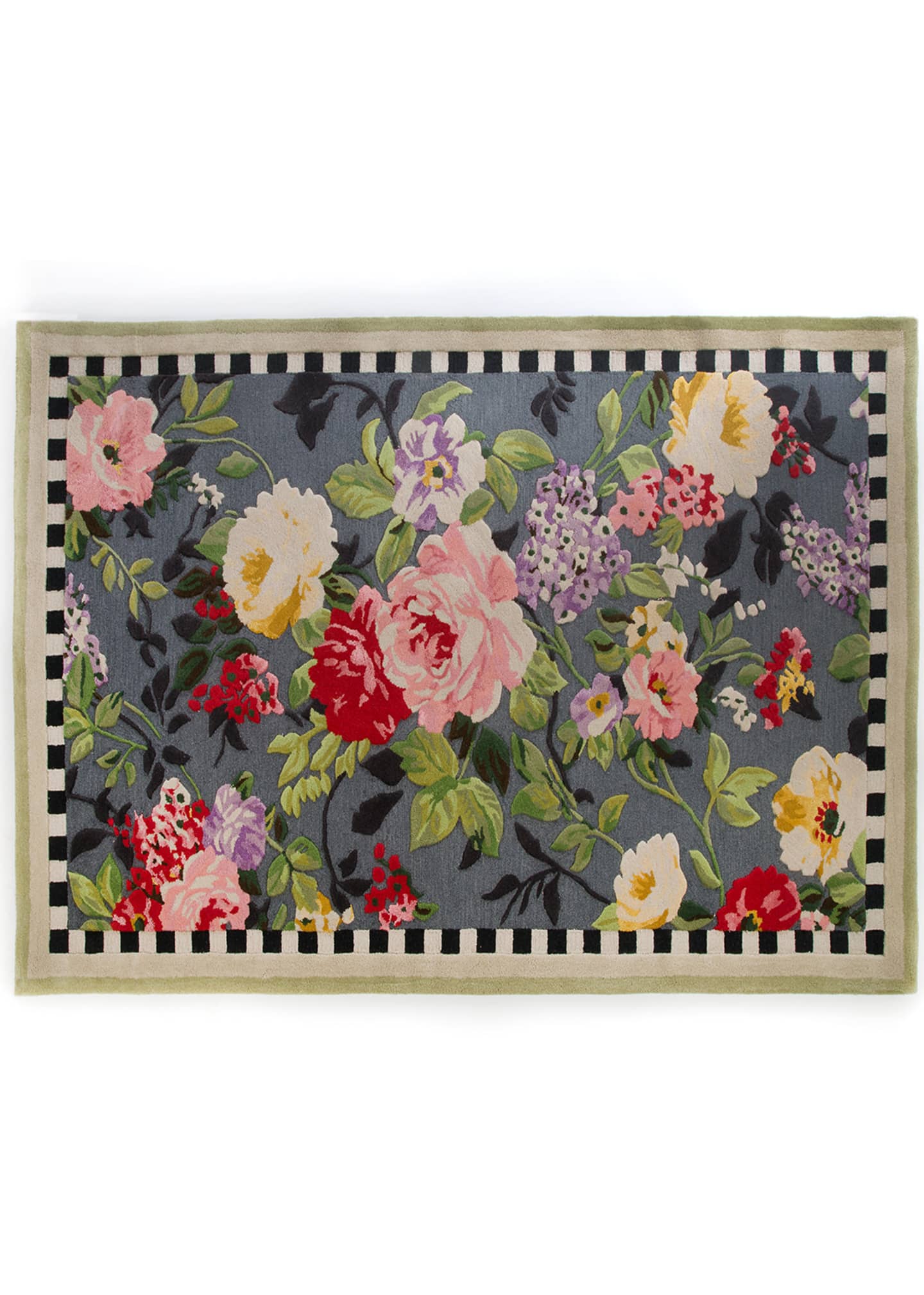 MacKenzie-Childs Tudor Rose Rug, 8' x 10' - Bergdorf Goodman