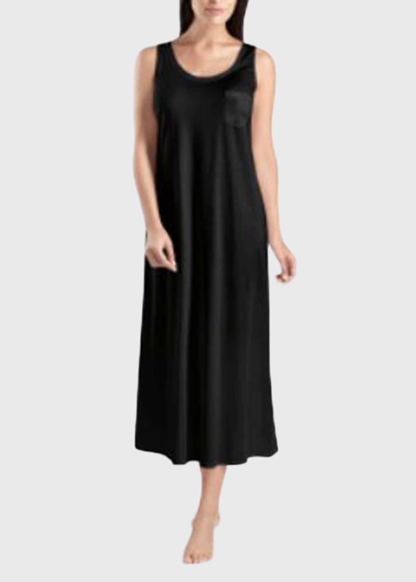 Hanro Cotton Deluxe Long Tank Gown - Bergdorf Goodman