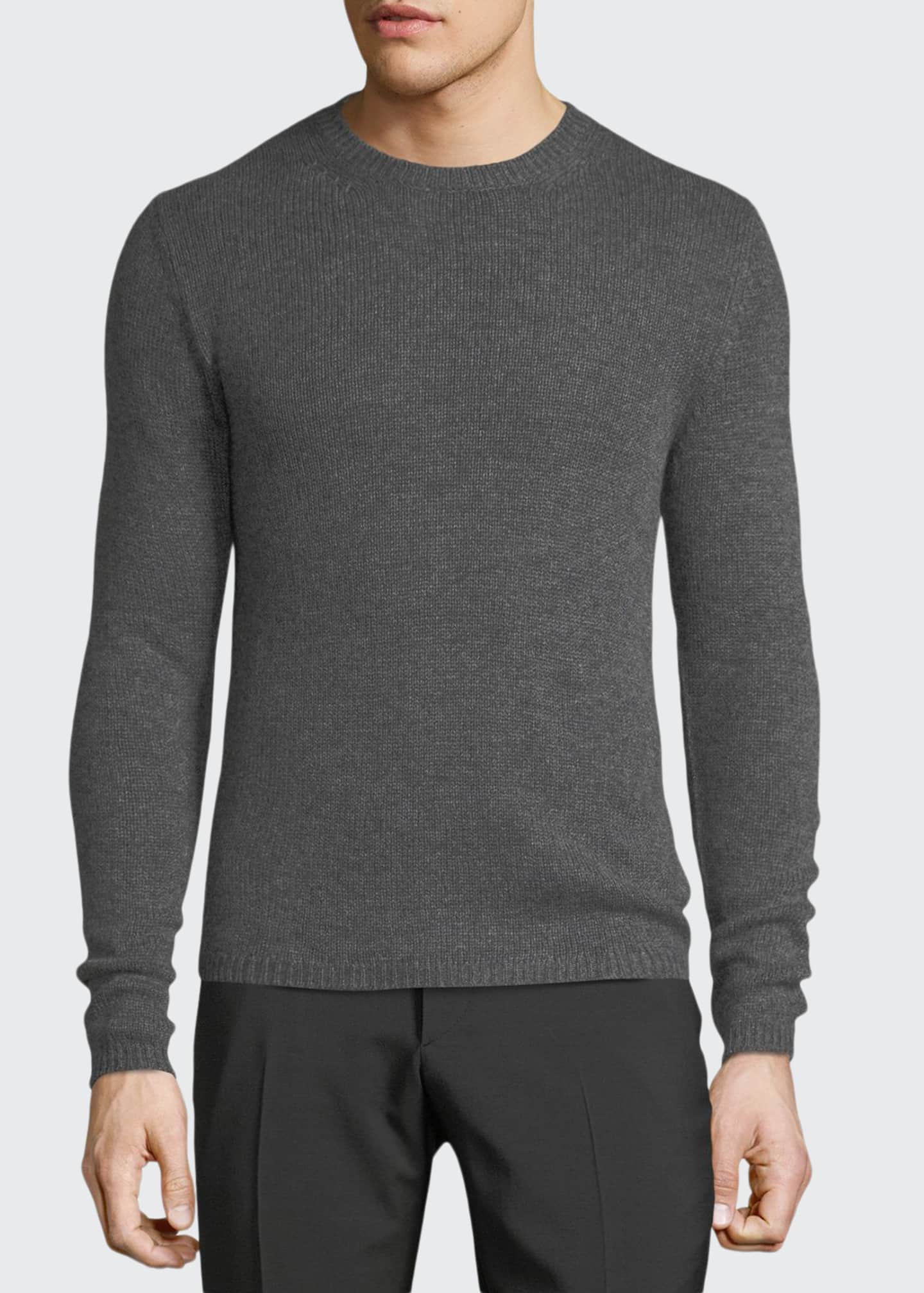 Prada Cashmere Crewneck Sweater - Bergdorf Goodman