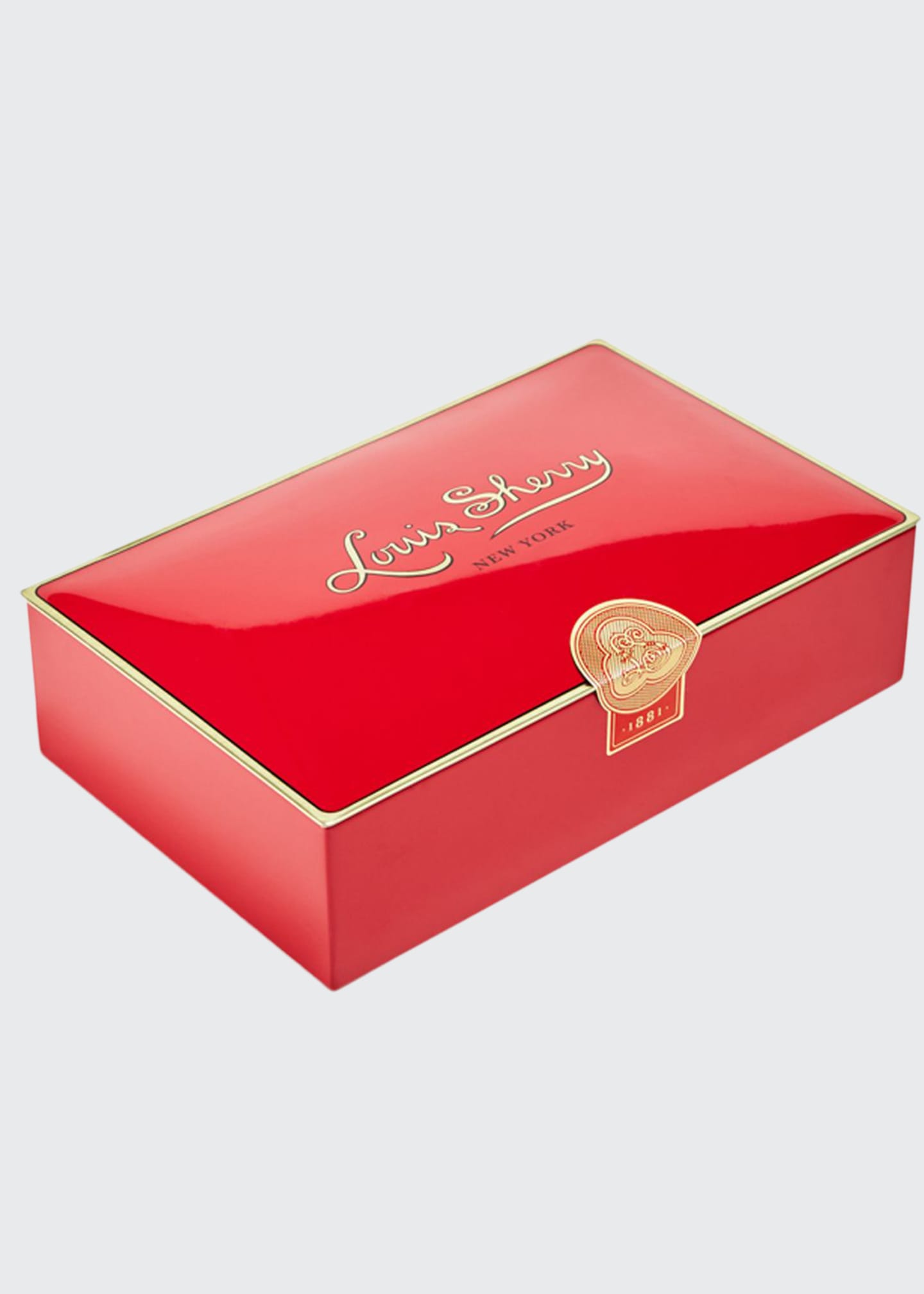 Louis Sherry Vreeland Red 12-Piece Assorted Chocolate Truffle Tin ...