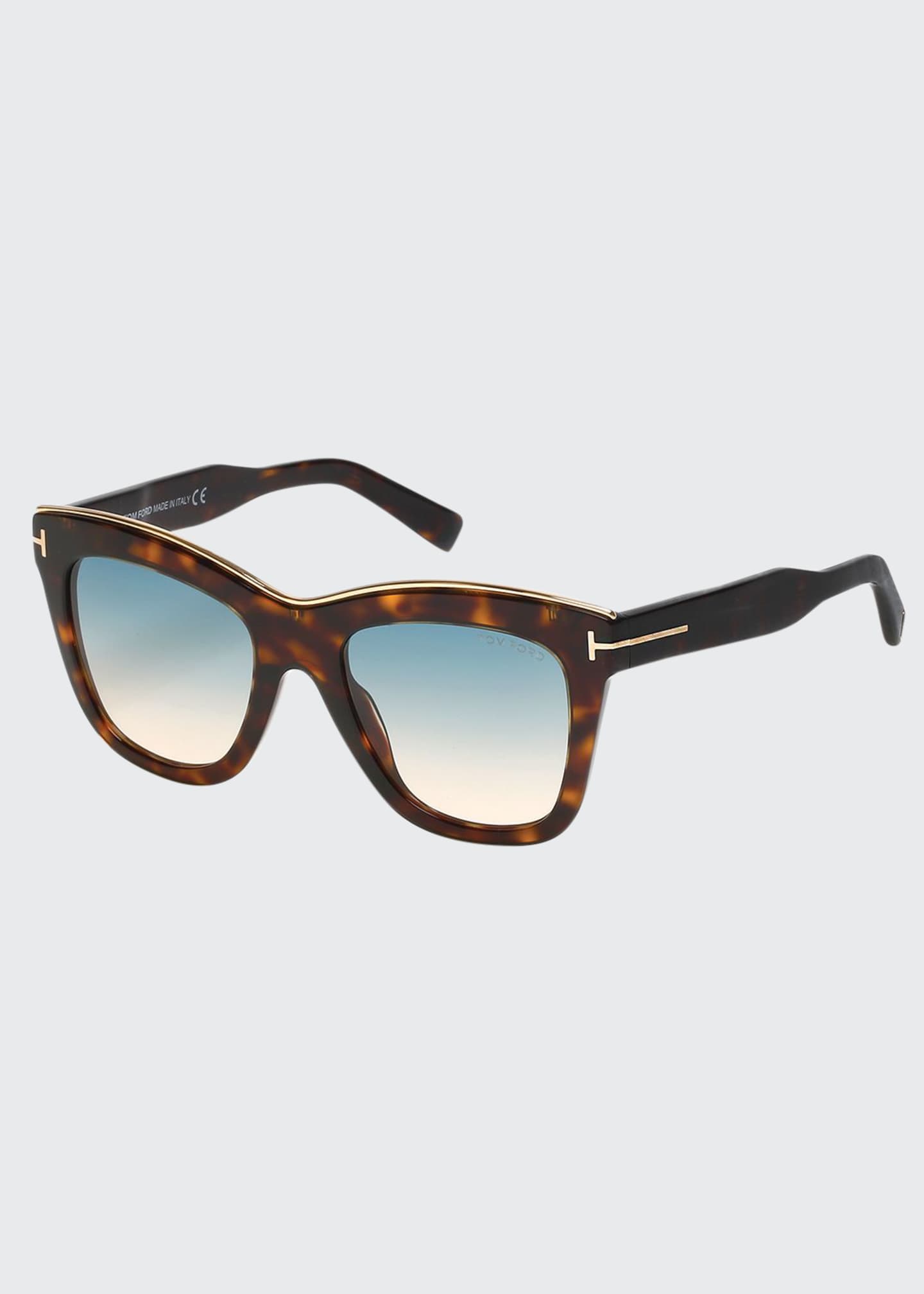 TOM FORD Julia Gradient Acetate Sunglasses - Bergdorf Goodman