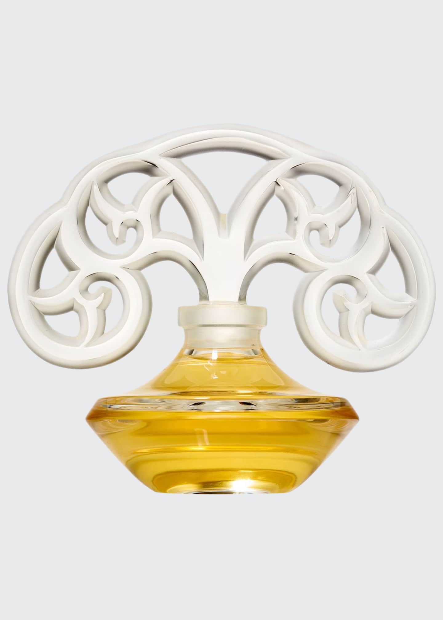 Shalini Parfum Jardin Nocturne Parfum presented in a Lalique Crystal ...