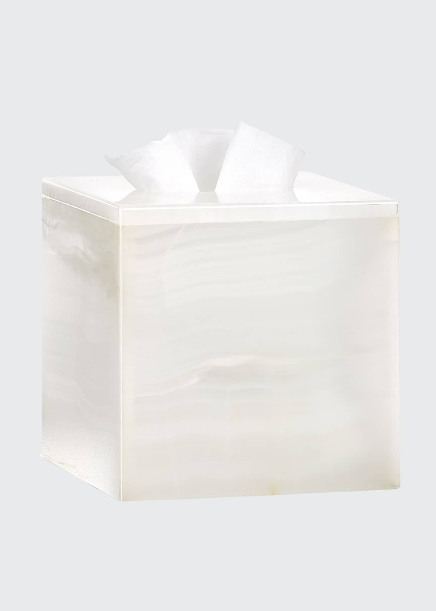 Labrazel Hielo White Onyx Tissue Cover - Bergdorf Goodman