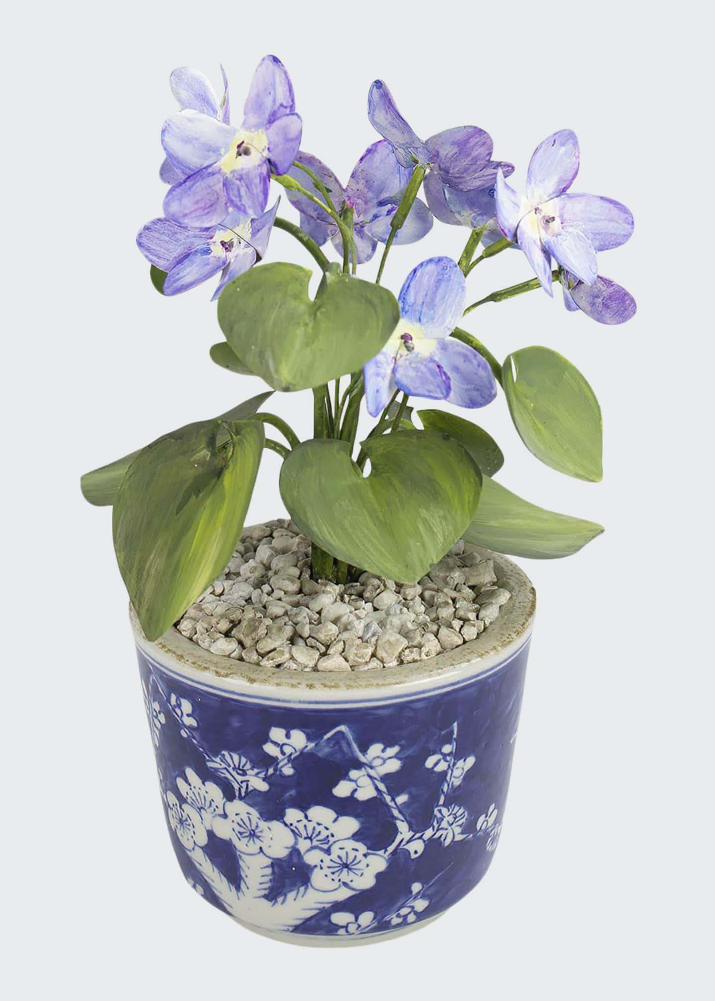 Tommy Mitchell Violet February Birth Flower in Ceramic Pot - Bergdorf ...