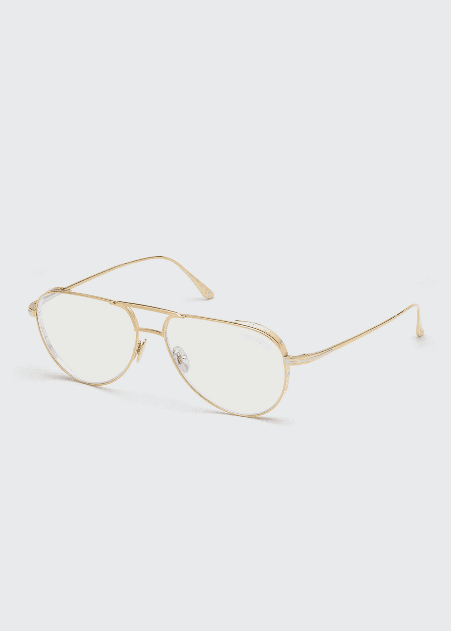 TOM FORD Titanium Aviator Optical Frames - Bergdorf Goodman