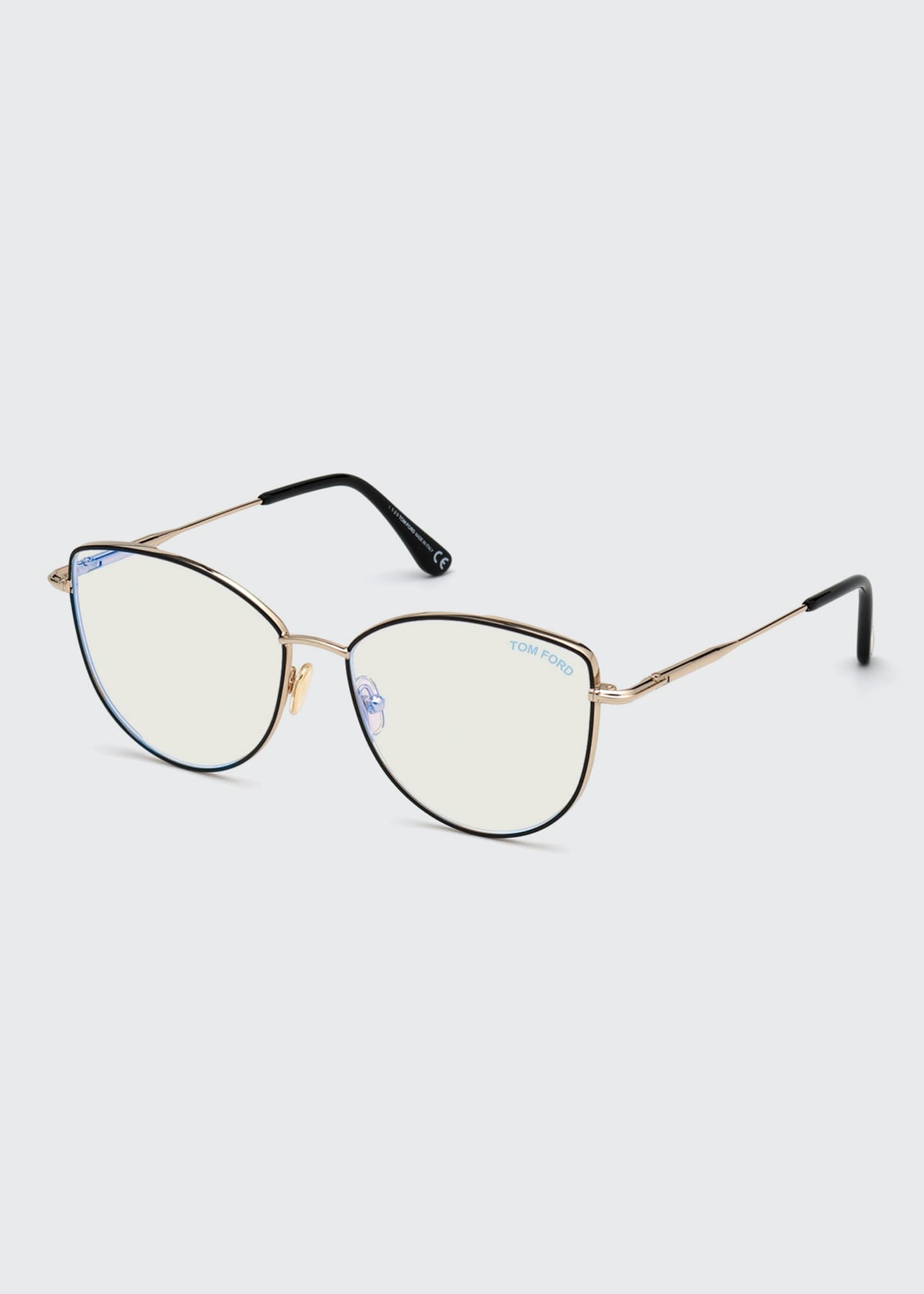 TOM FORD Cat-Eye Metal Optical Frames - Bergdorf Goodman