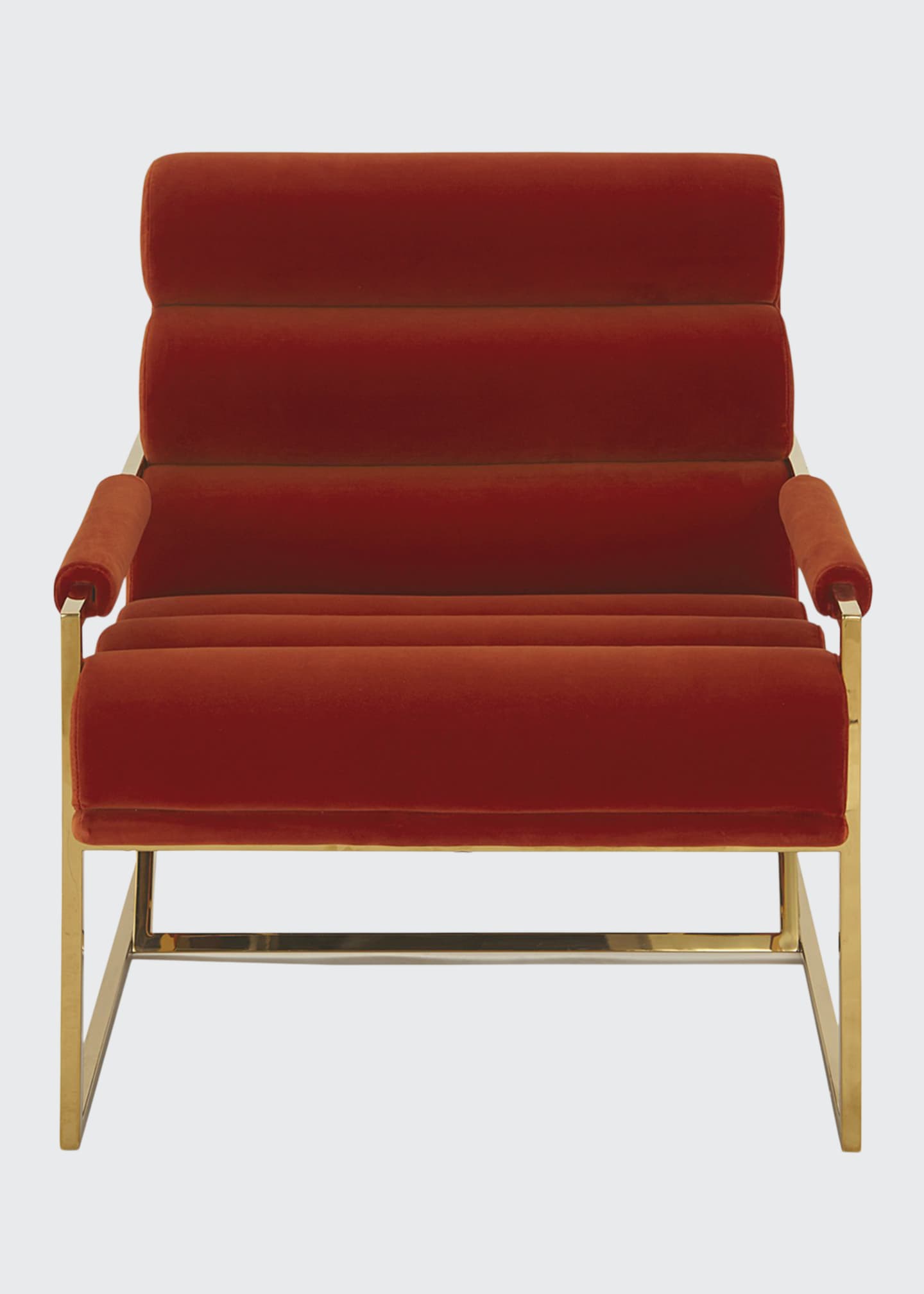 Jonathan Adler Channeled Goldfinger Lounge Chair - Bergdorf Goodman
